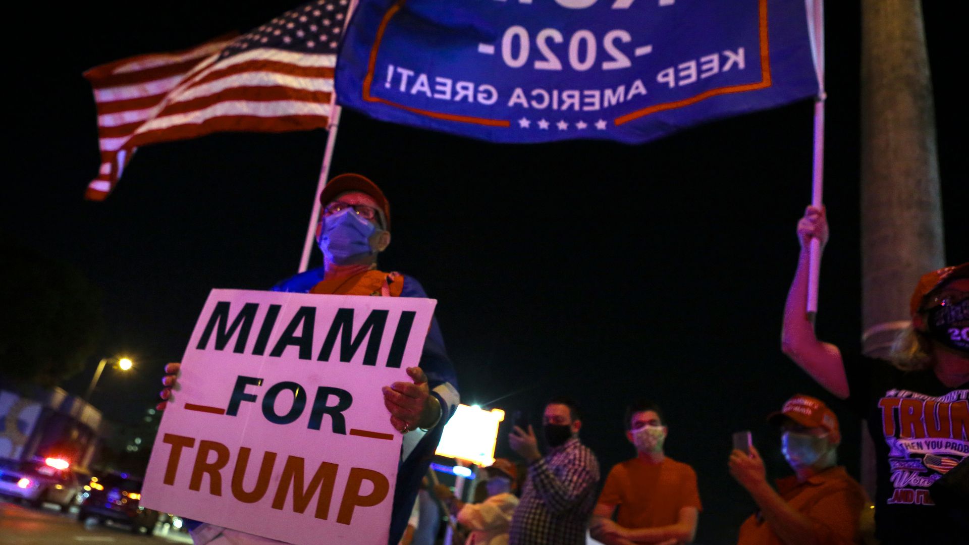 Support for Trump grows among Miami's Cuban Americans - Axios Miami