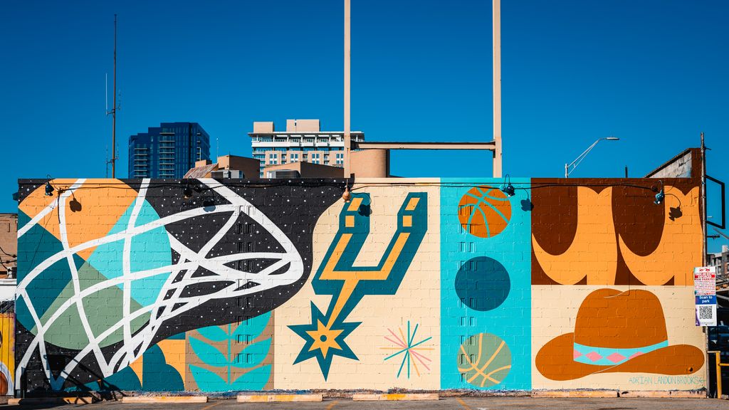 Spurs unveil mural in Austin ahead of Moody Center games - Axios San ...