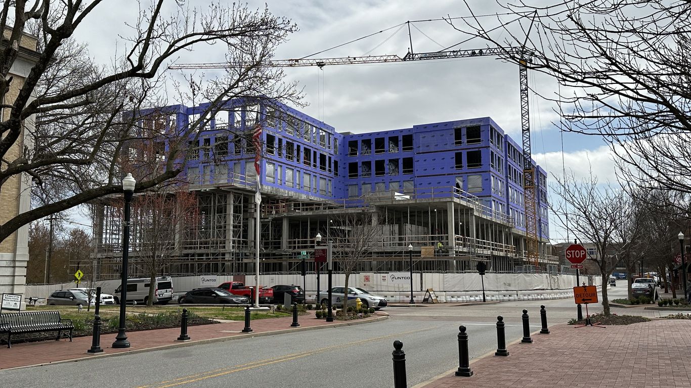 In photos: All the construction projects in Bentonville, Northwest Arkansas - Axios NW Arkansas