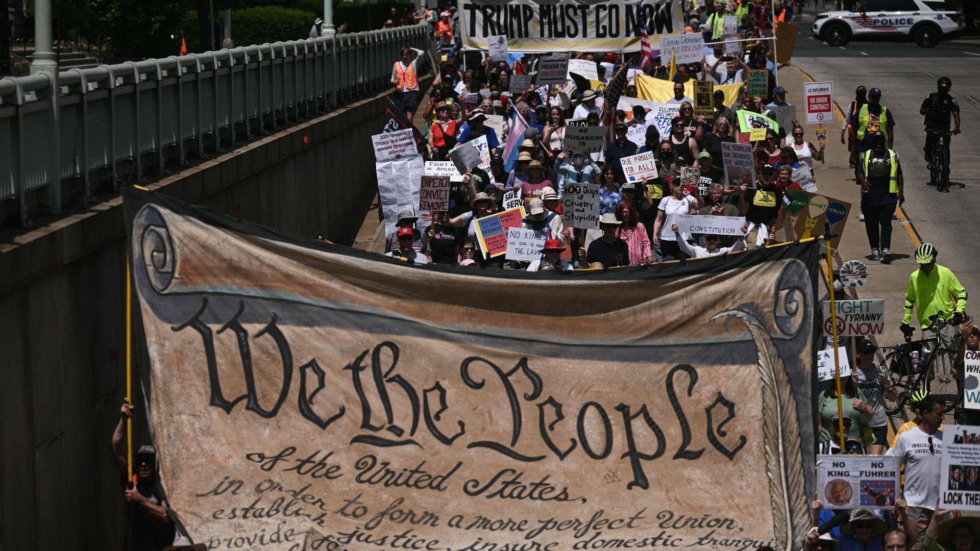 In photos: May Day reignites anti-Trump protest movement across the U.S.