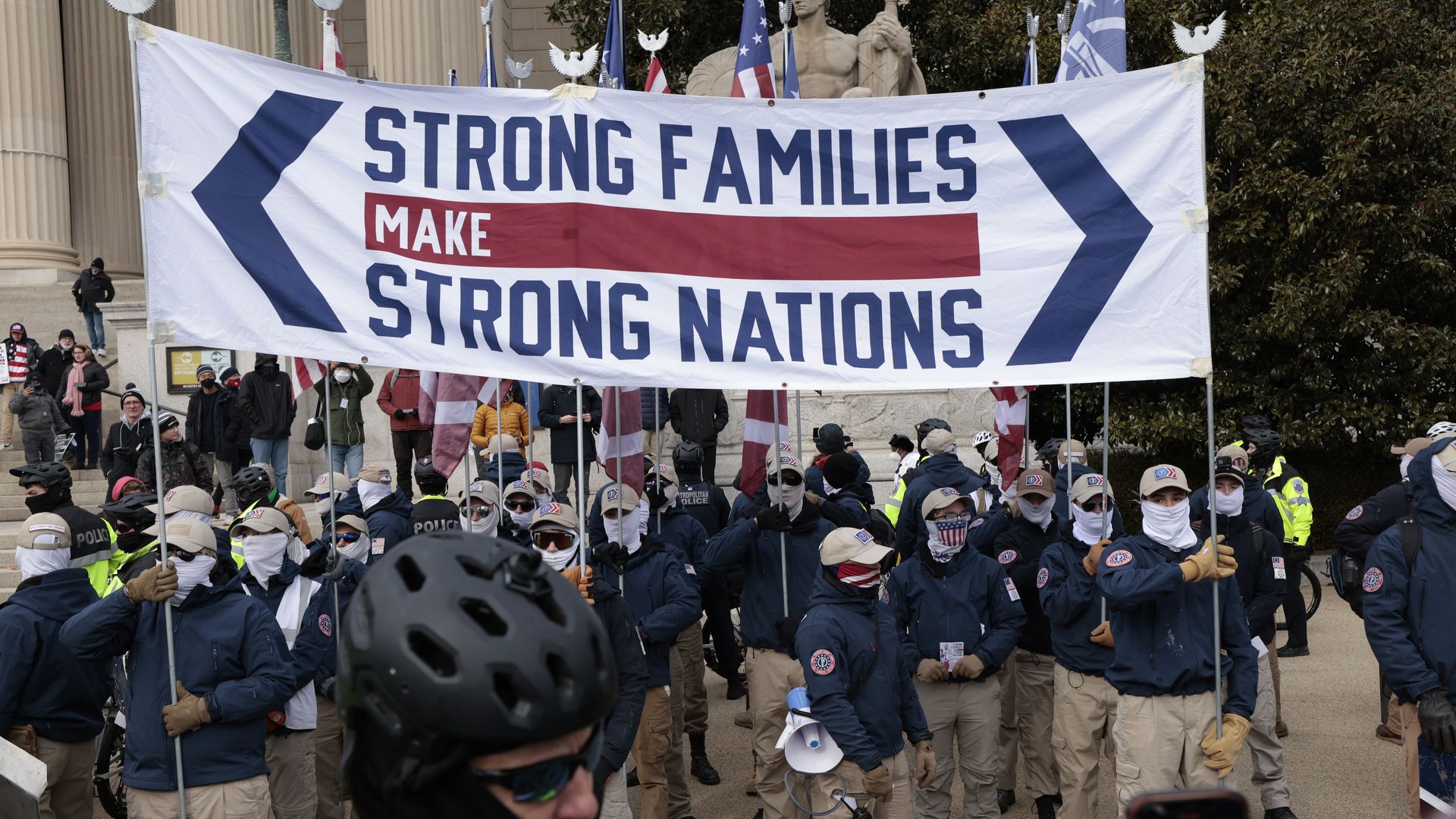 Idaho police receive death threats after arresting Patriot Front members