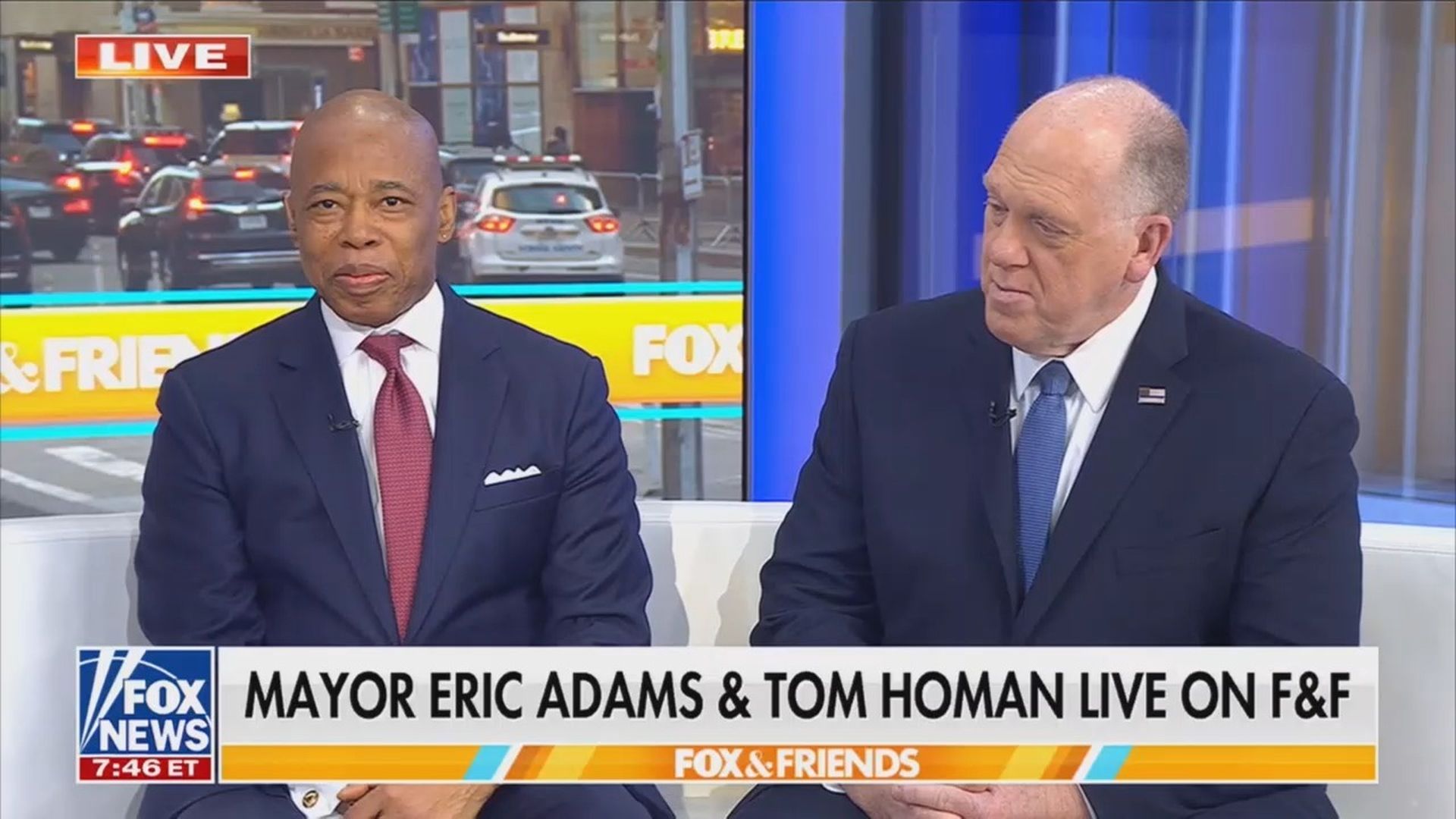 Eric Adams joins forces with Trump border czar after DOJ orders case ...