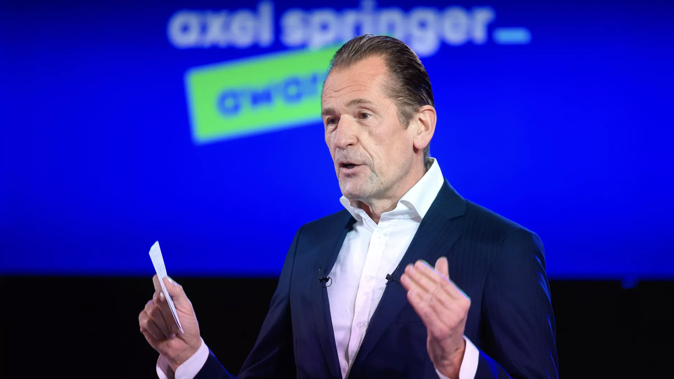 Axel Springer CEO defends leaked messages about Trump