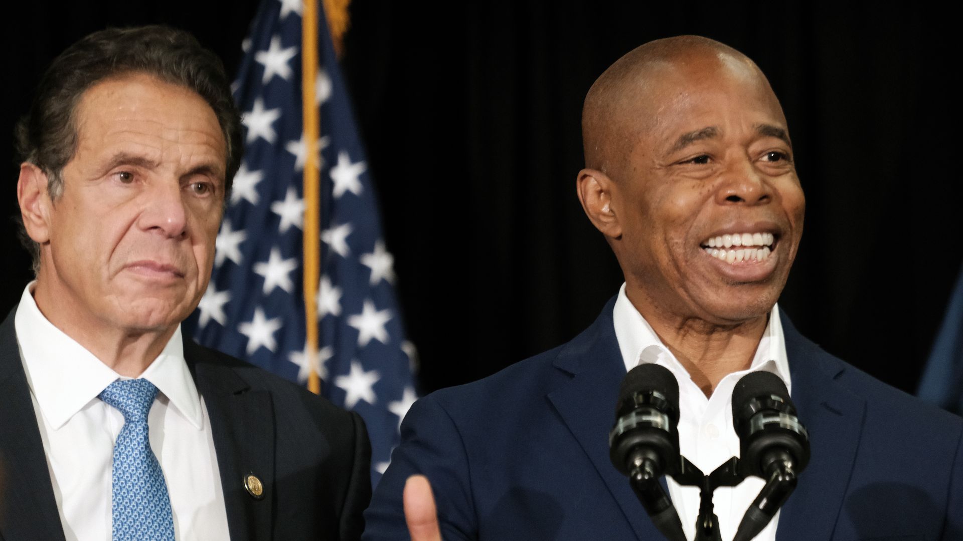 NYC mayor's race poll: Cuomo leads Adams
