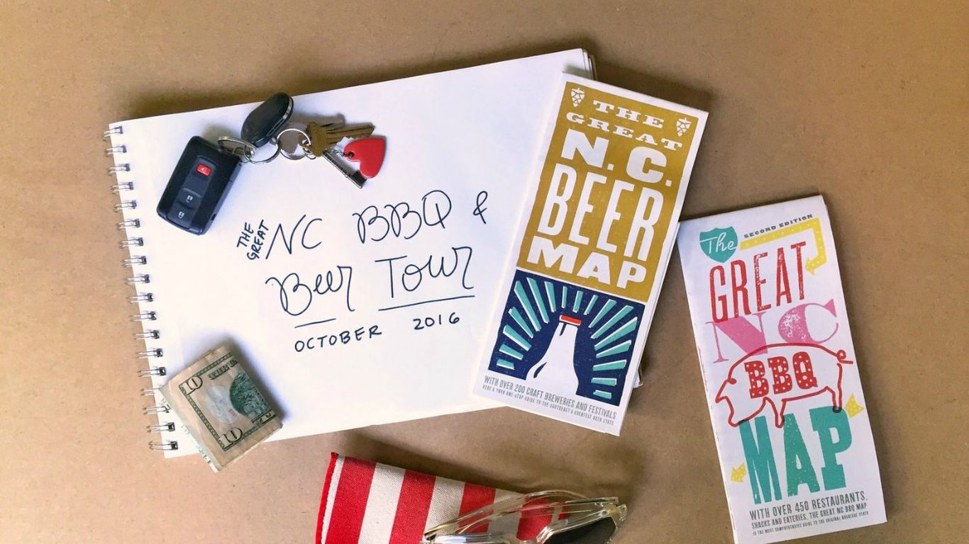 The makers of The Great NC BBQ and Beer Maps just debuted an ...