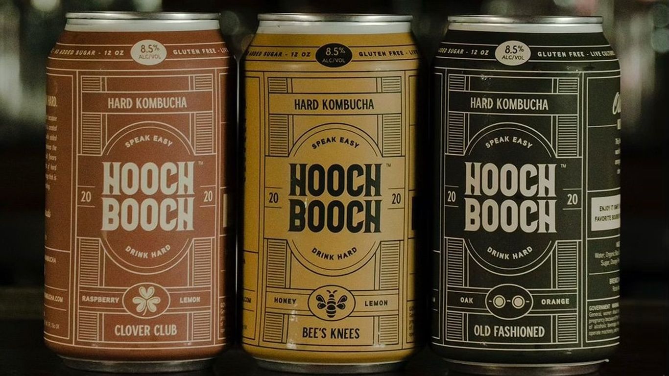 New hard kombucha Hooch Booch expands to the Twin Cities - Axios Twin ...