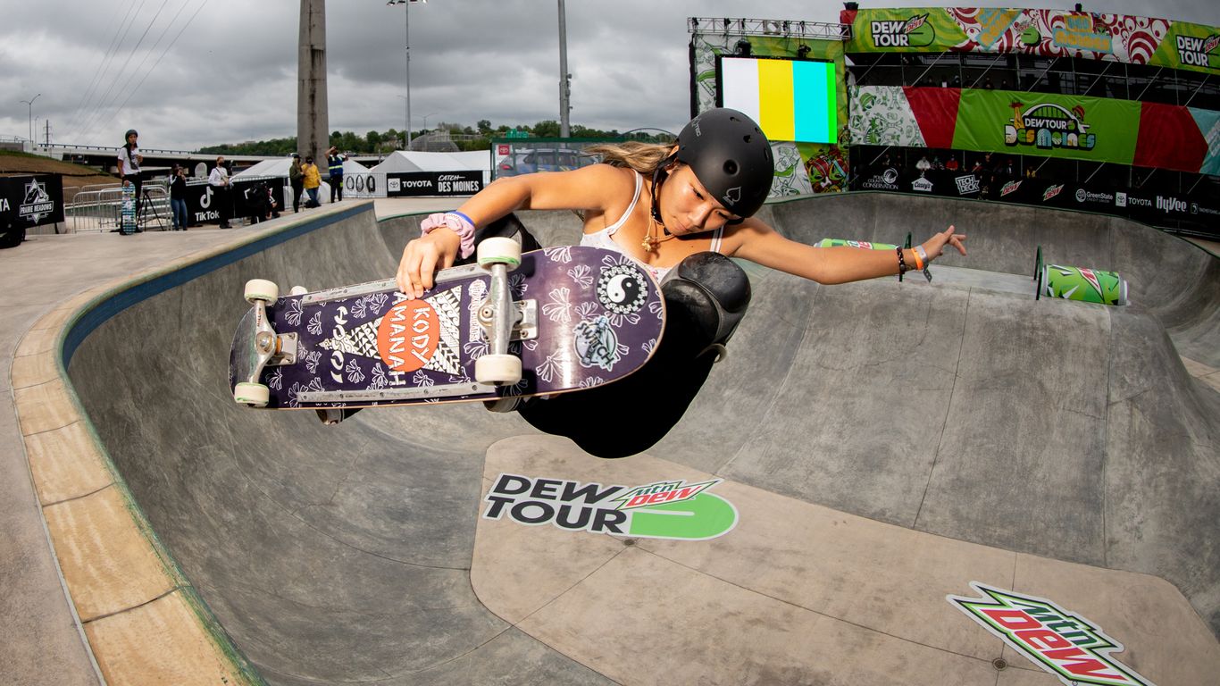 Des Moines becomes skate city as the Dew Tour descends - Axios Des Moines