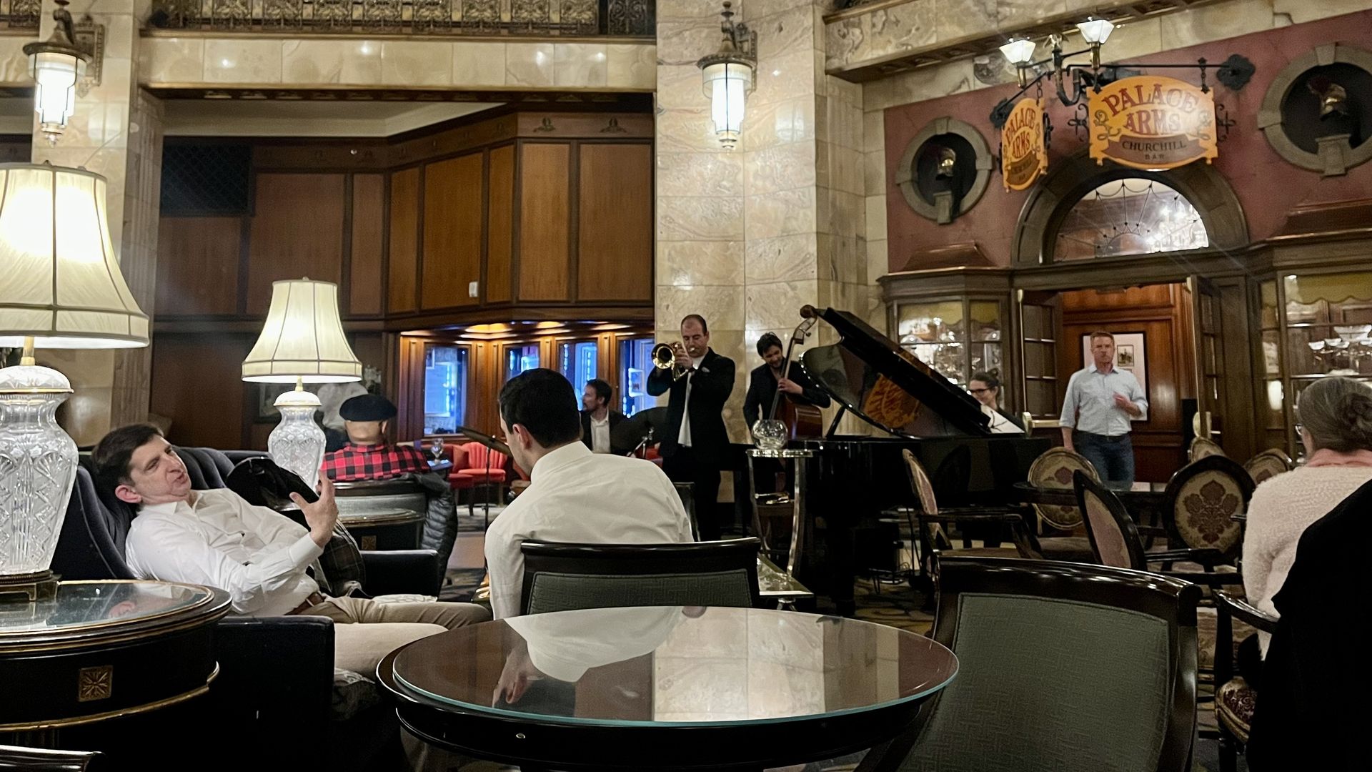 Denver's historic Brown Palace is on a musical mission to save jazz - Axios Denver