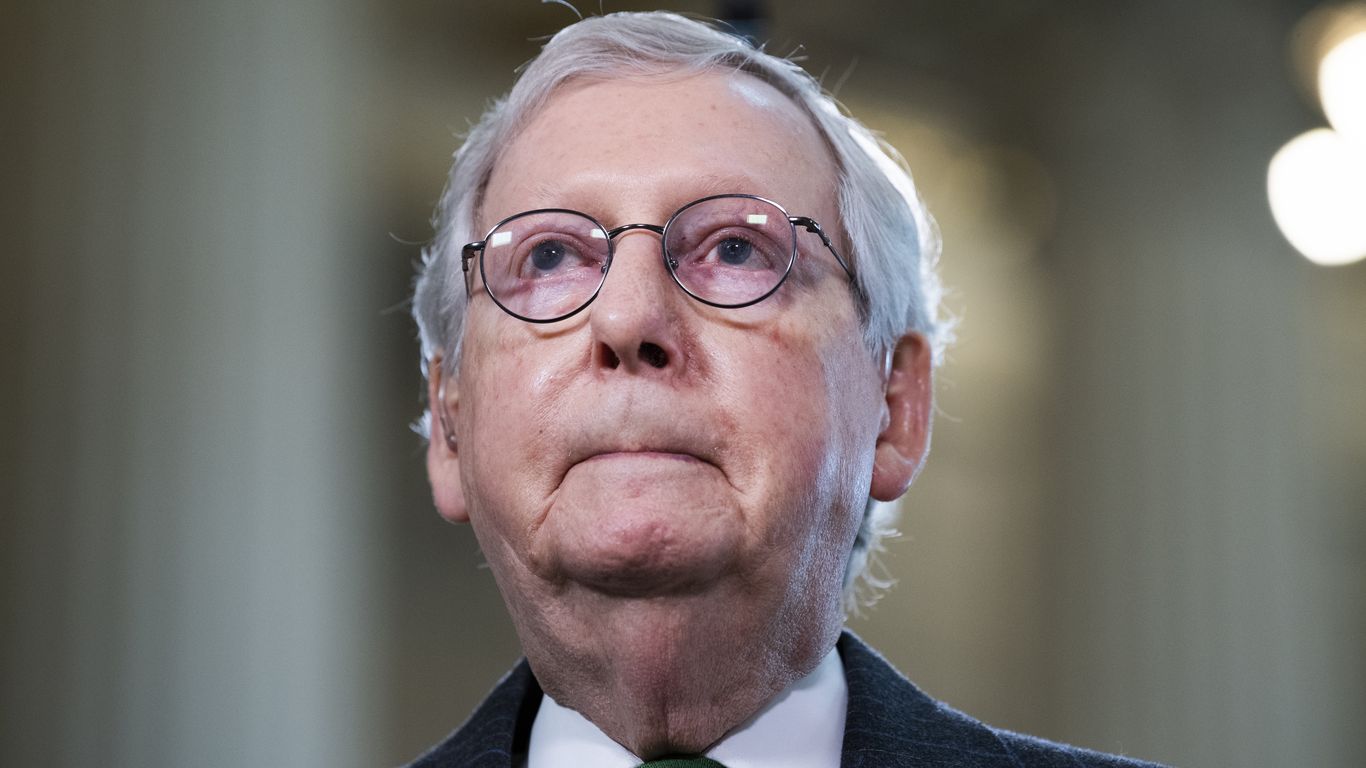 McConnell walks back rebuke of corporate action over Ga. voting law