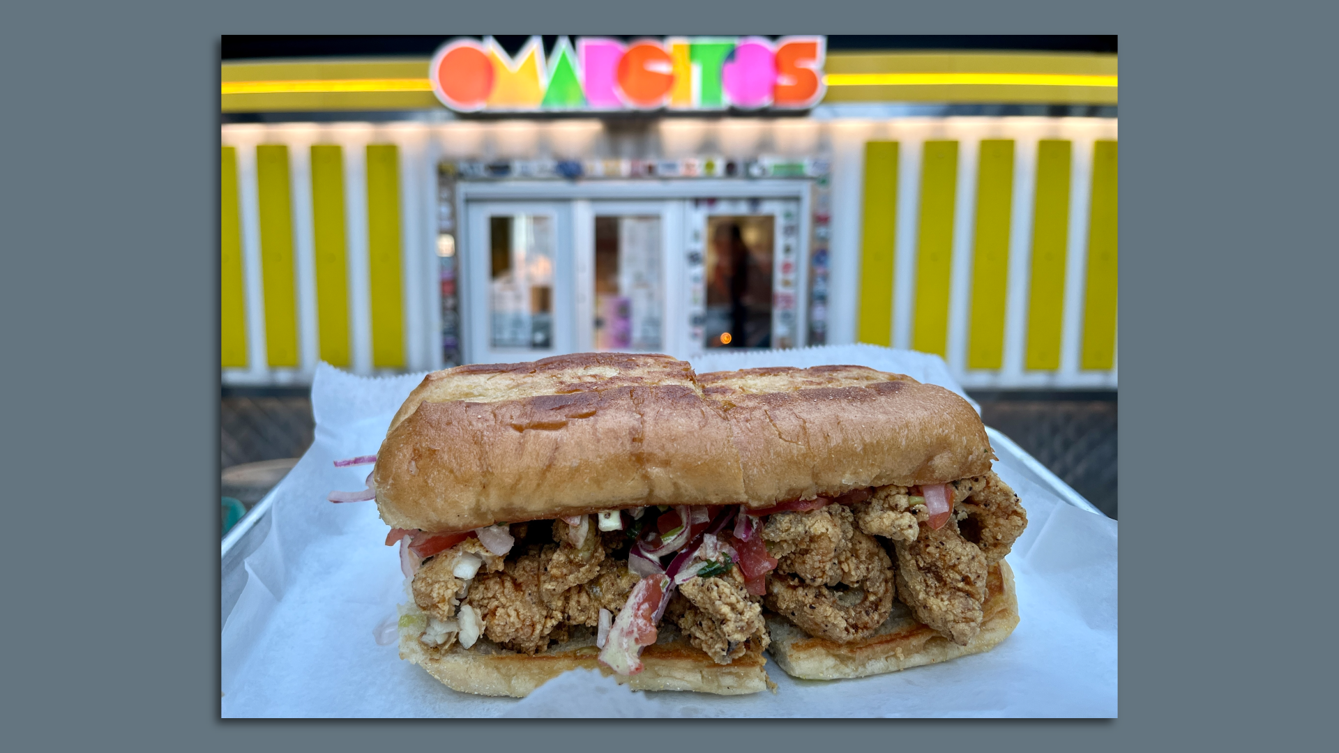 Omarcito's fish sandwich makes a great Lenten treat - Axios Chicago