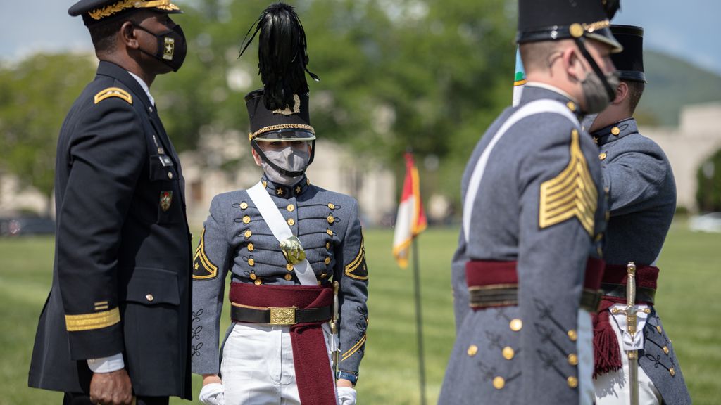 Historic moment as women command Virginia Military Institute and ...