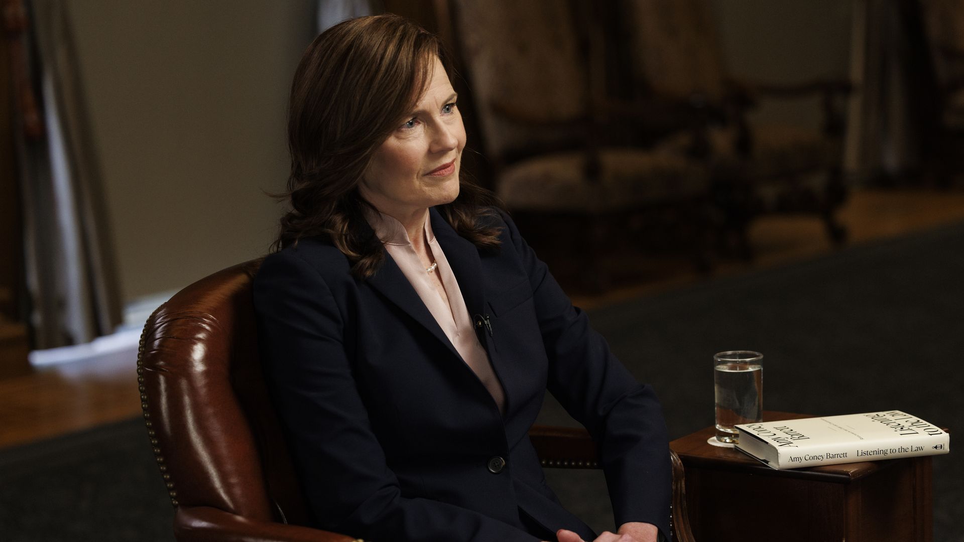 Justice Barrett says Supreme Court hasn't bowed to political pressure