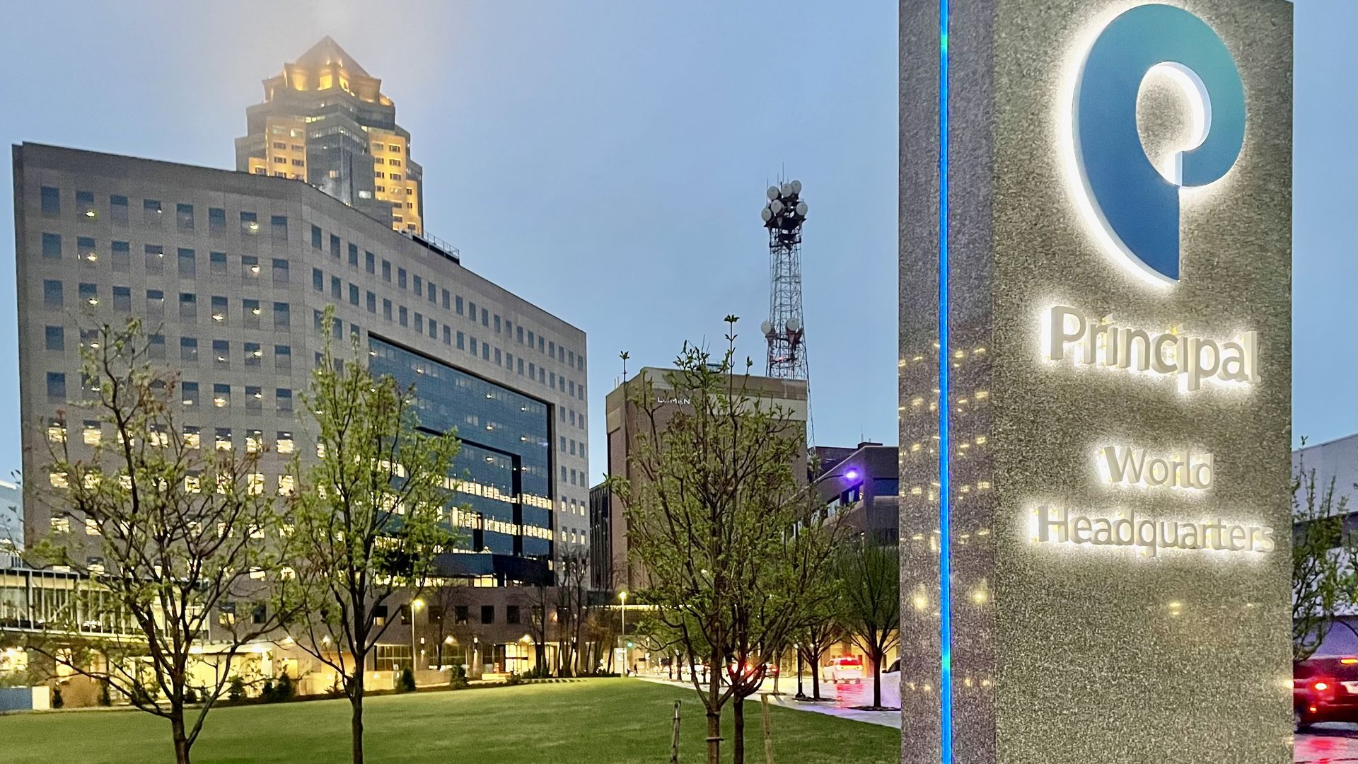 Principal places top office floors in "vacant mode" - Axios Des Moines