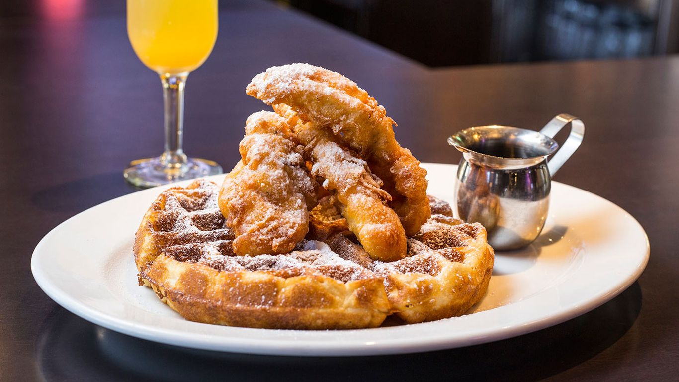Rusty Bucket now serves brunch. View menu including the Triple Decker ...