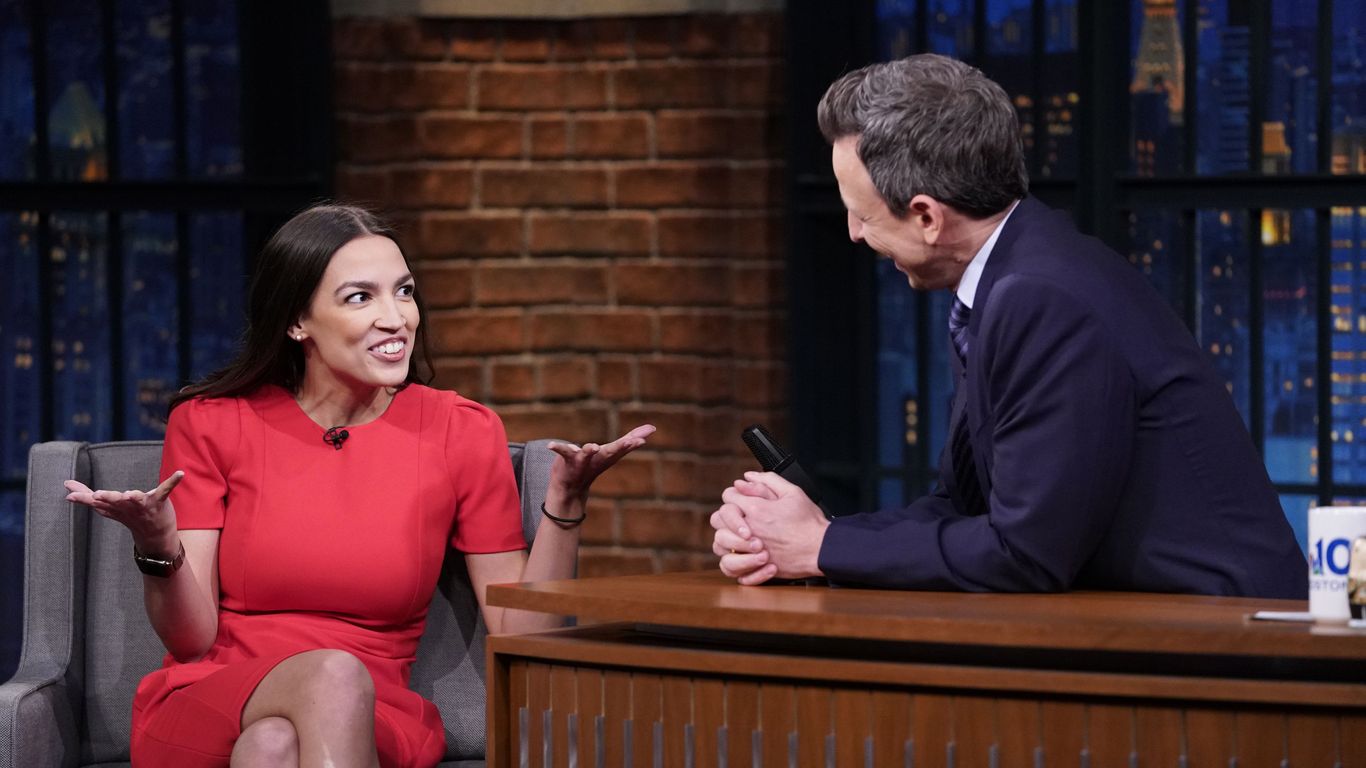 Alexandria Ocasio-Cortez mentioned 75 times per day on Fox News