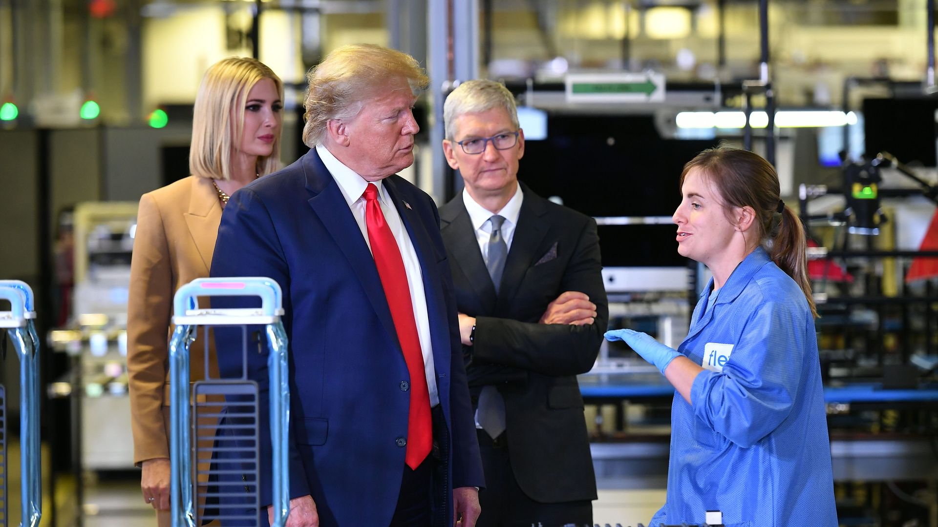 Trump tells Apple to build iPhones in U.S. or pay 25% tariff