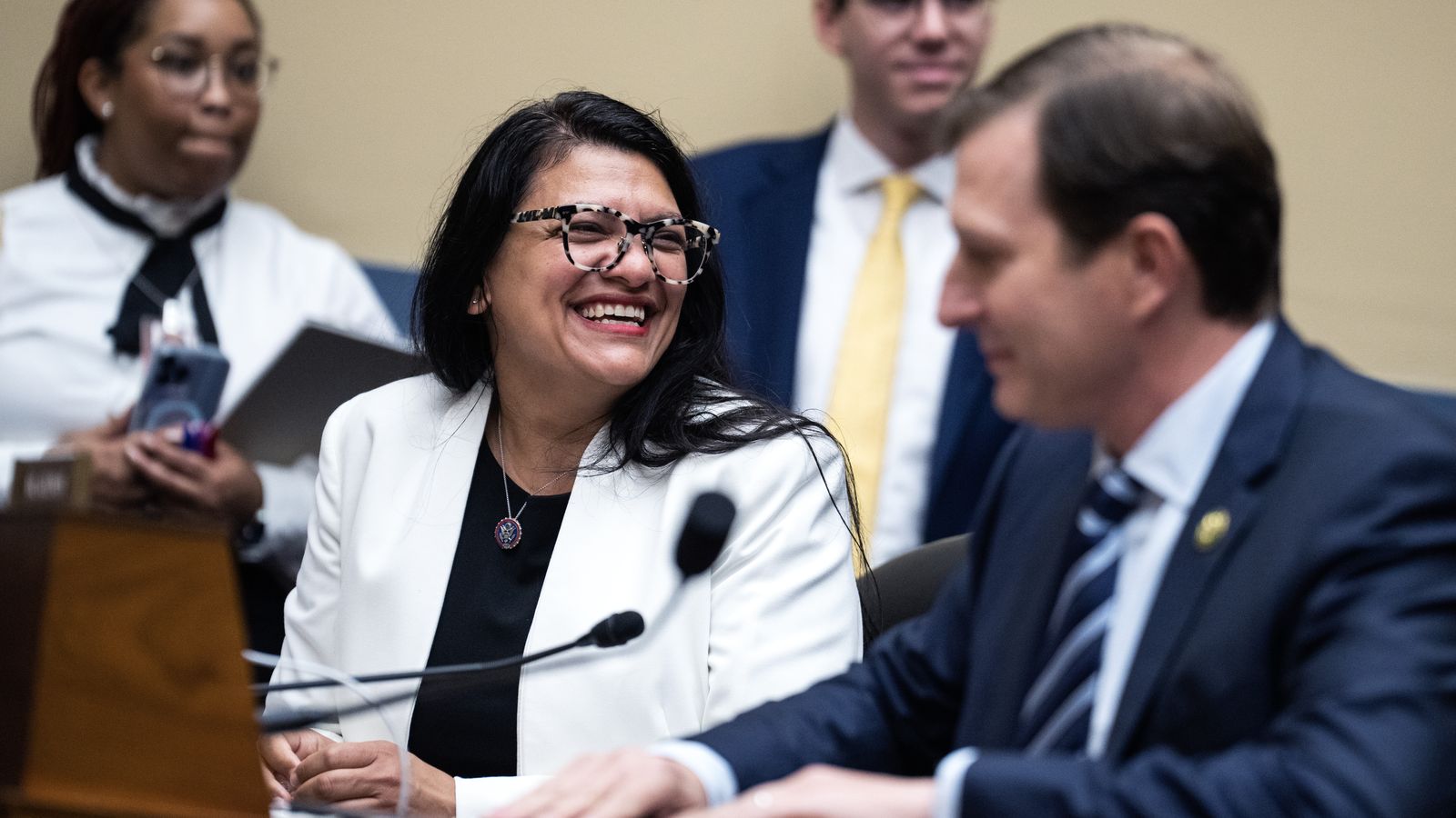 House votes not to censure Rashida Tlaib over Israel comments