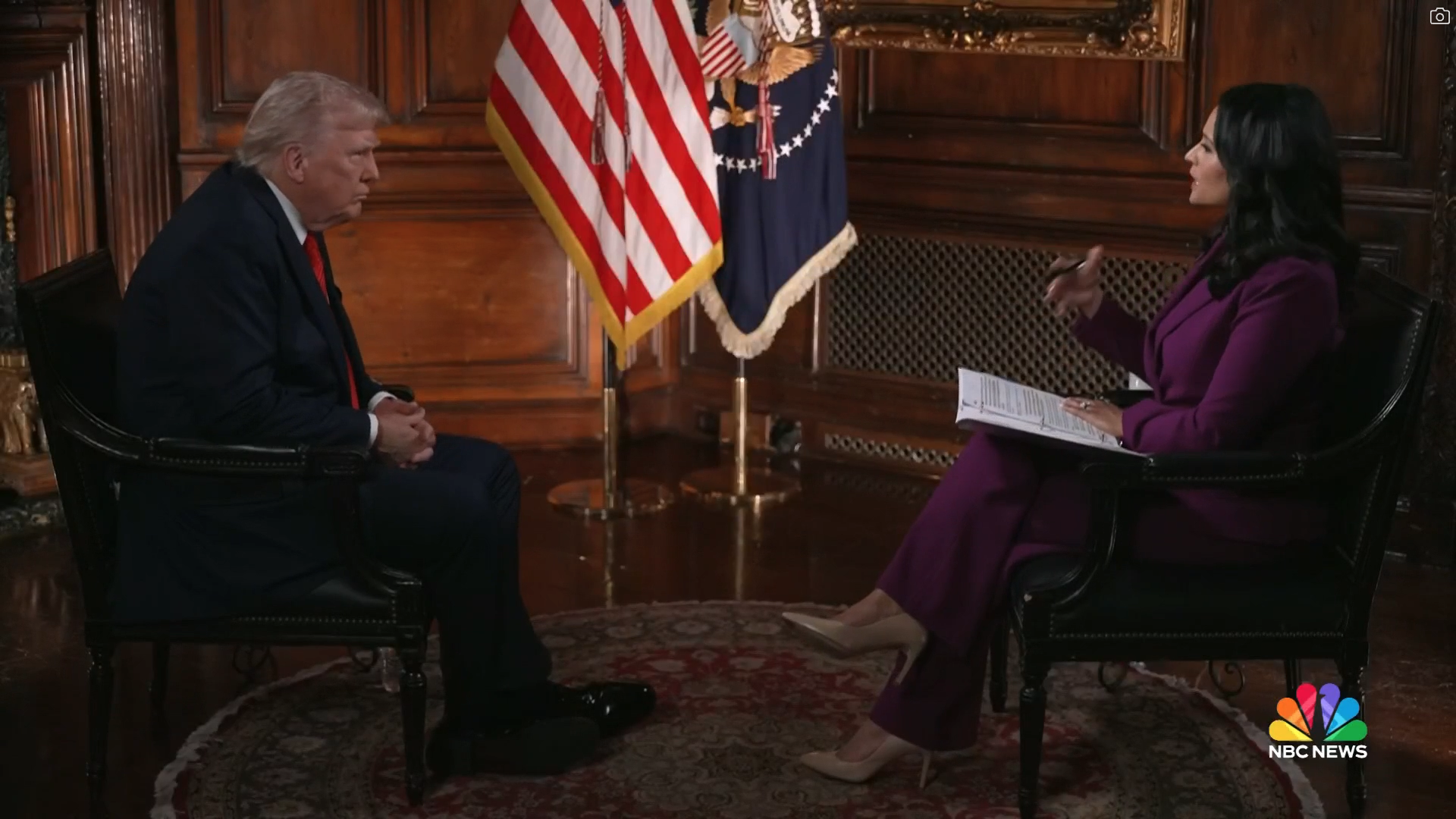 6 noteworthy moments from Trump's "Meet the Press" interview