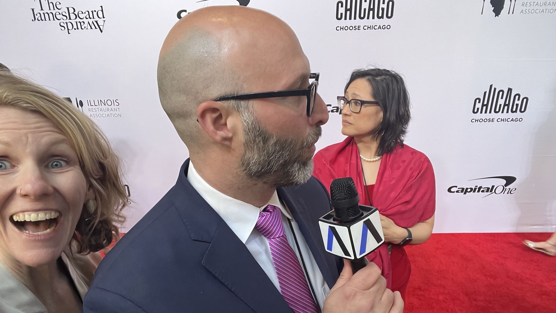 Watch us at the Beard Awards! - Axios Chicago