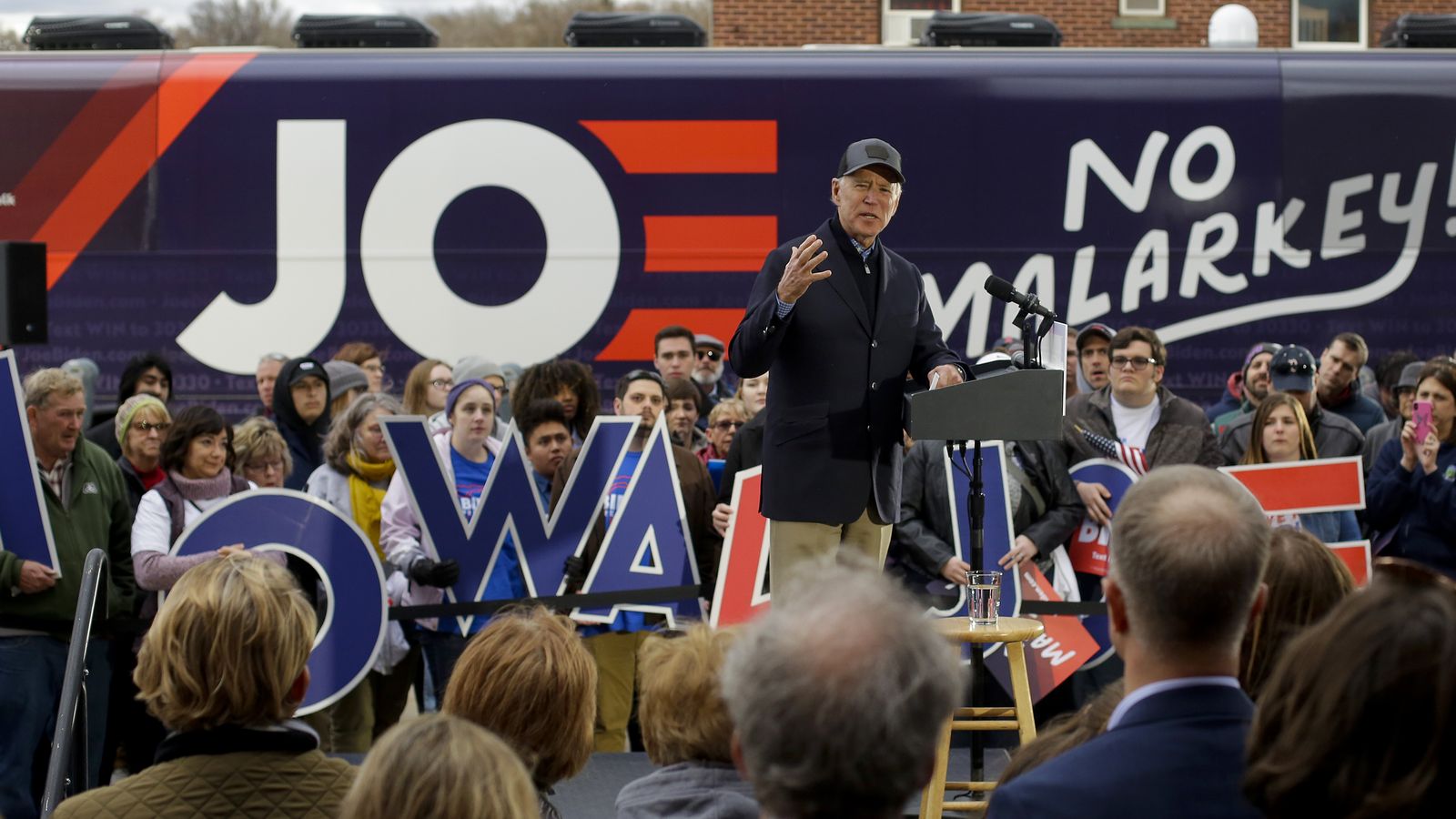 Biden at Iowa tour launch: Trump could change nation's character