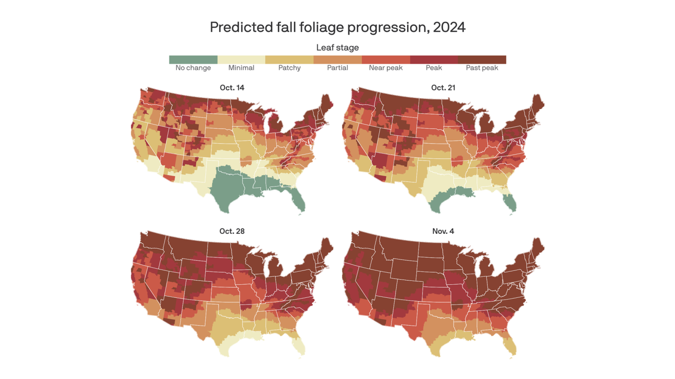 Where to see fall foliage at Texas parks around San Antonio - Axios San ...