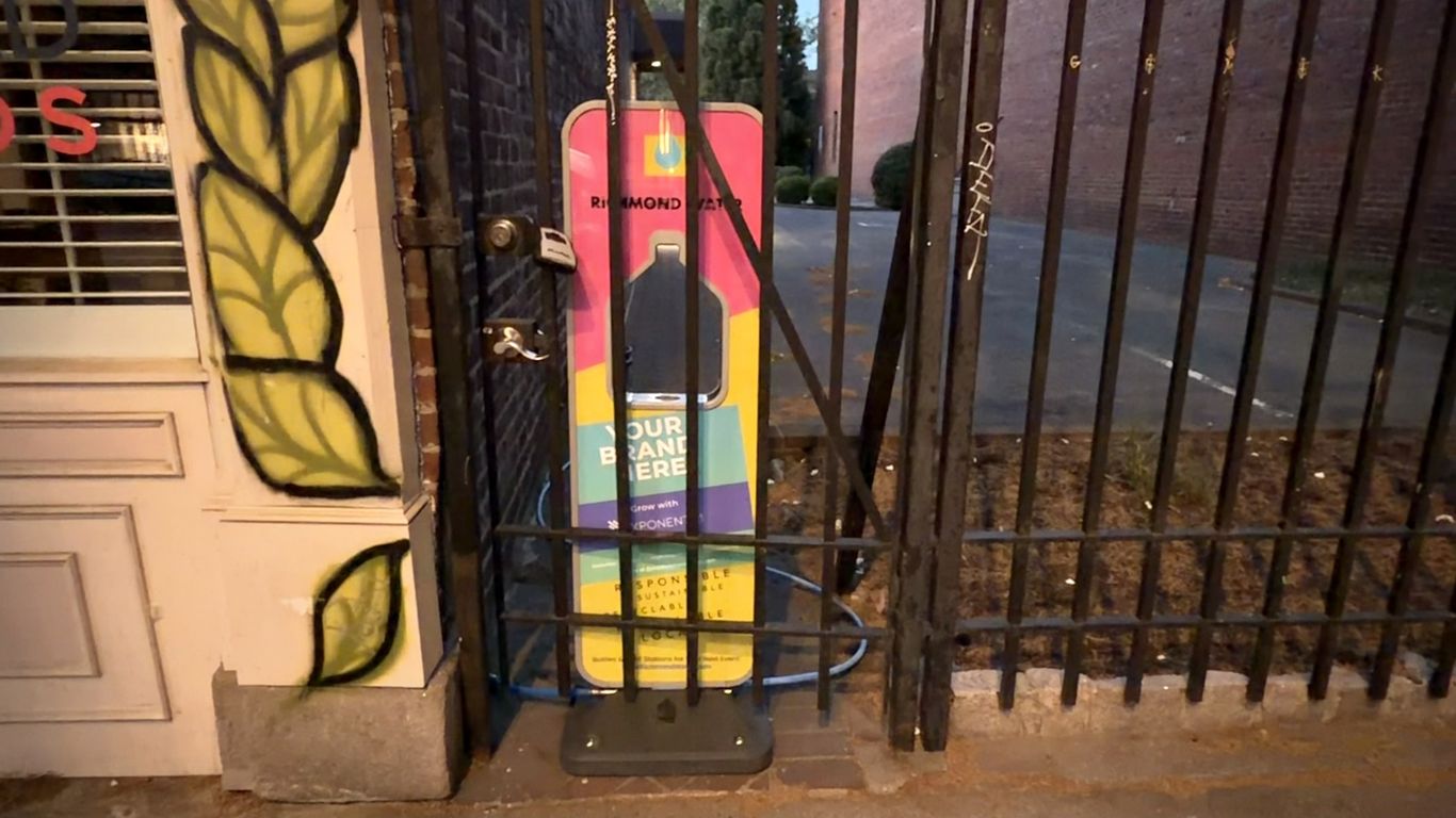 Free water refill station debuts in Richmond to mixed reaction - Axios ...