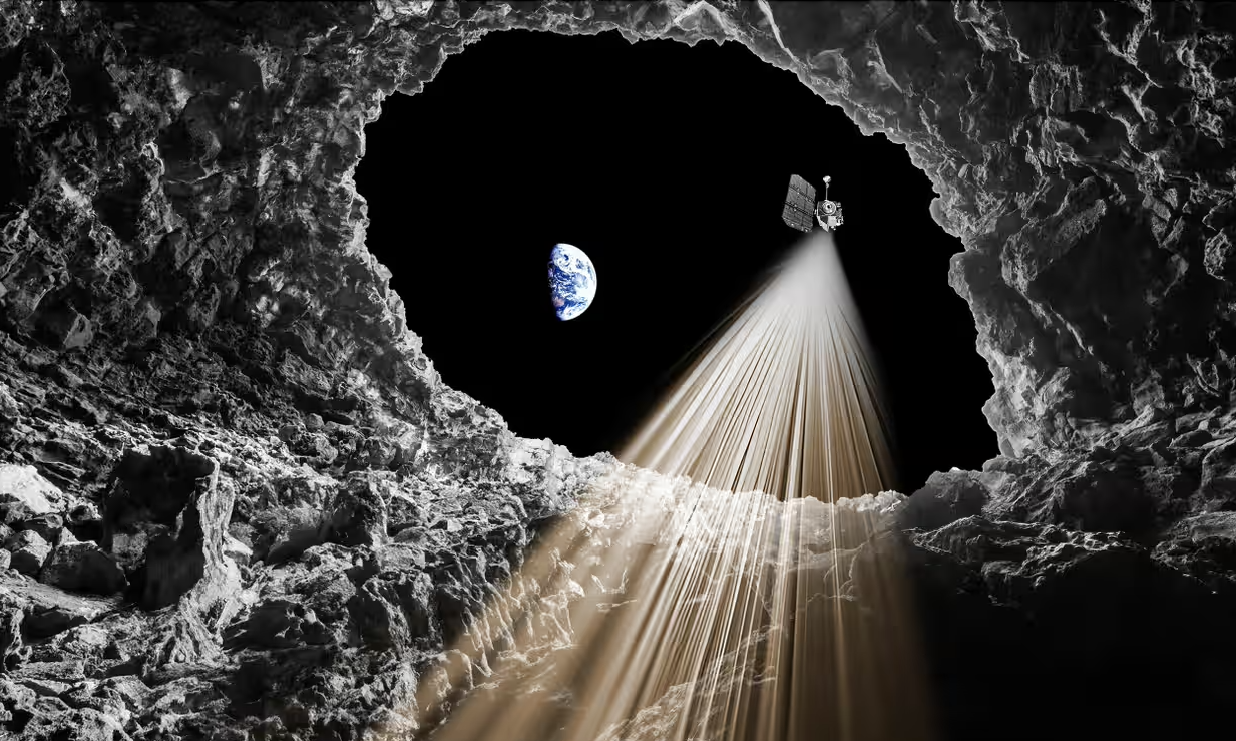 Cave found on Moon raises hopes that humans could stay there