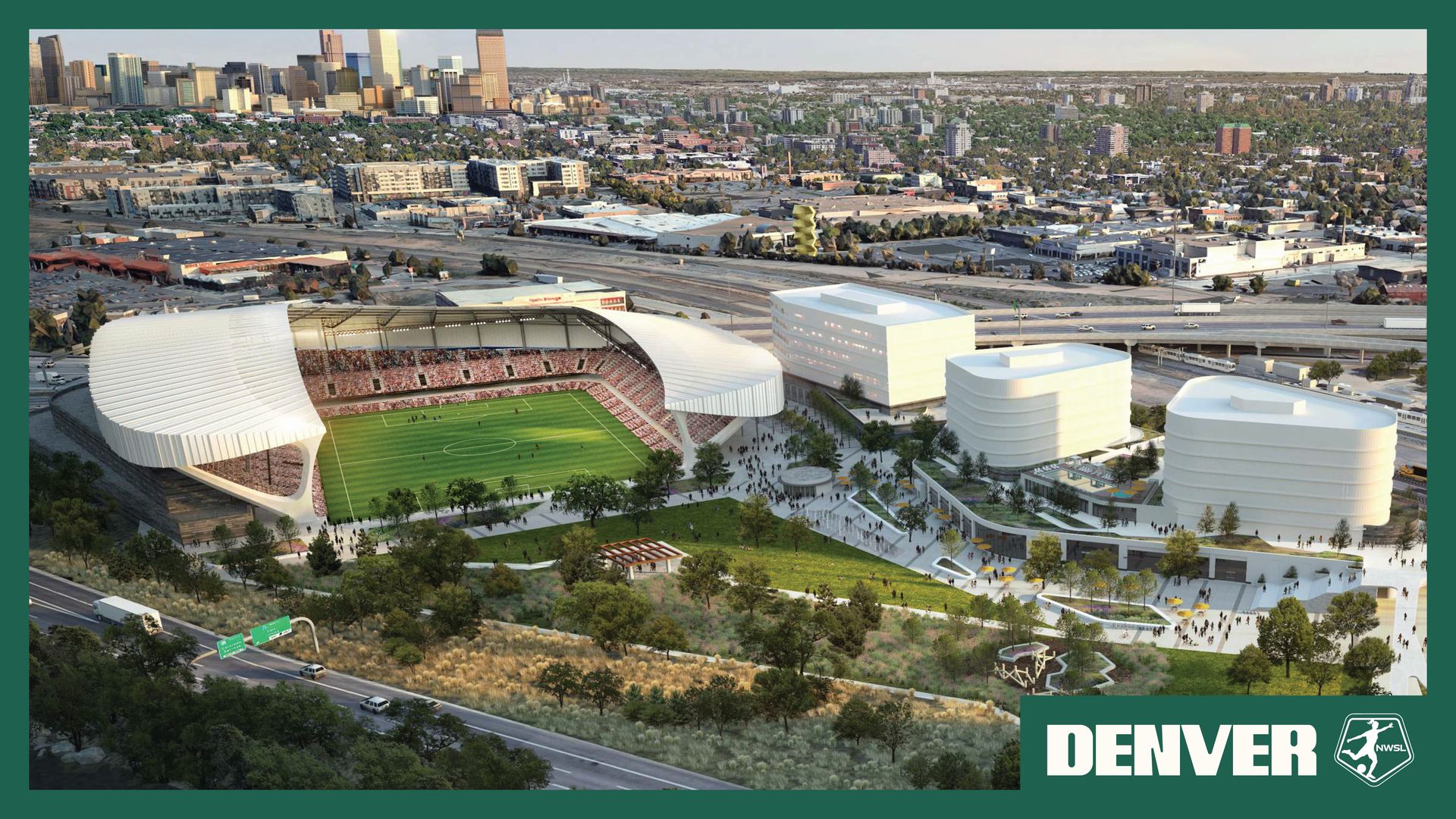 Denver women's soccer team plans stadium at Santa Fe Yards - Axios Denver