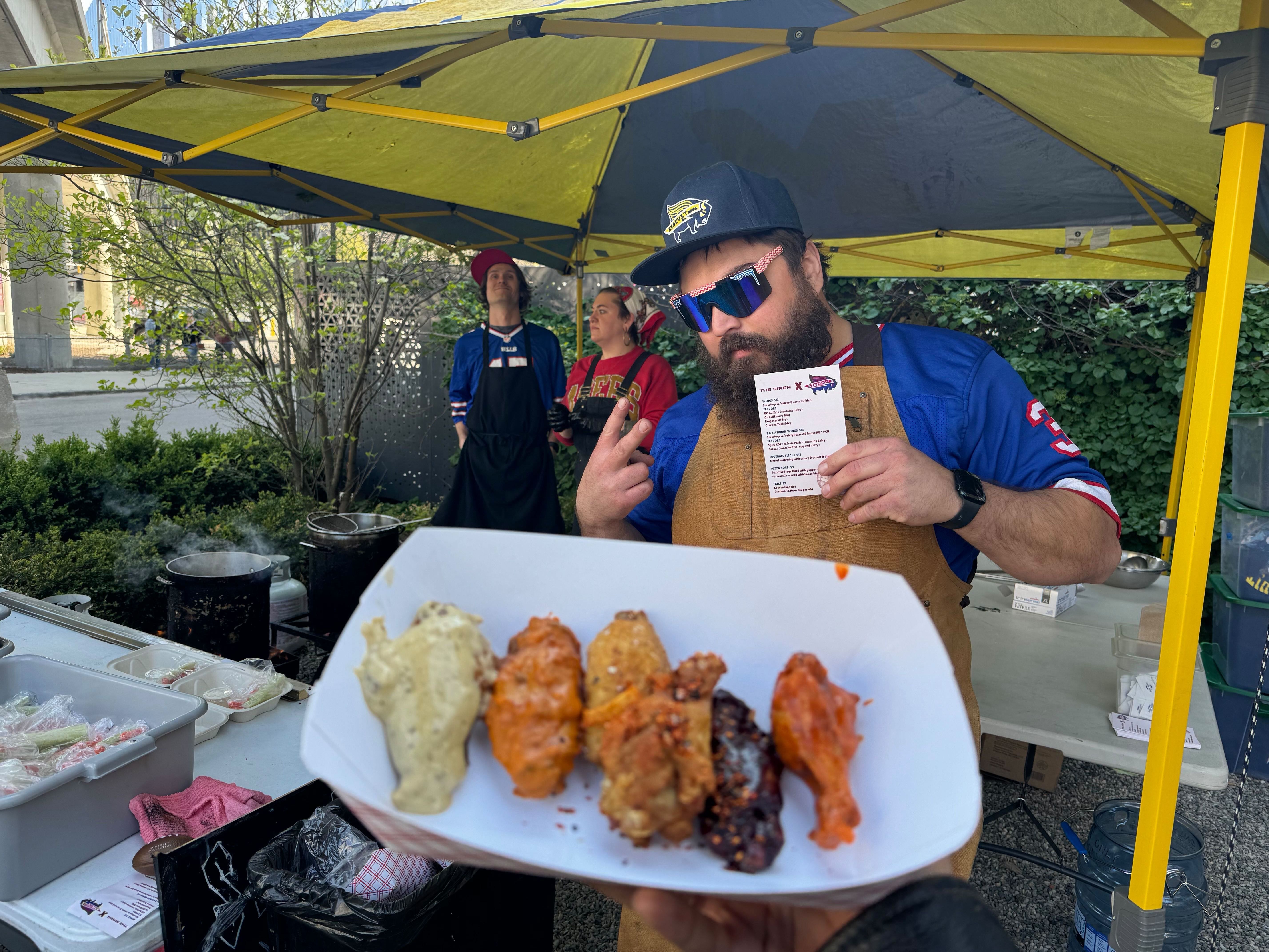 Diverse food selections offered at NFL Draft in Detroit, despite slower ...