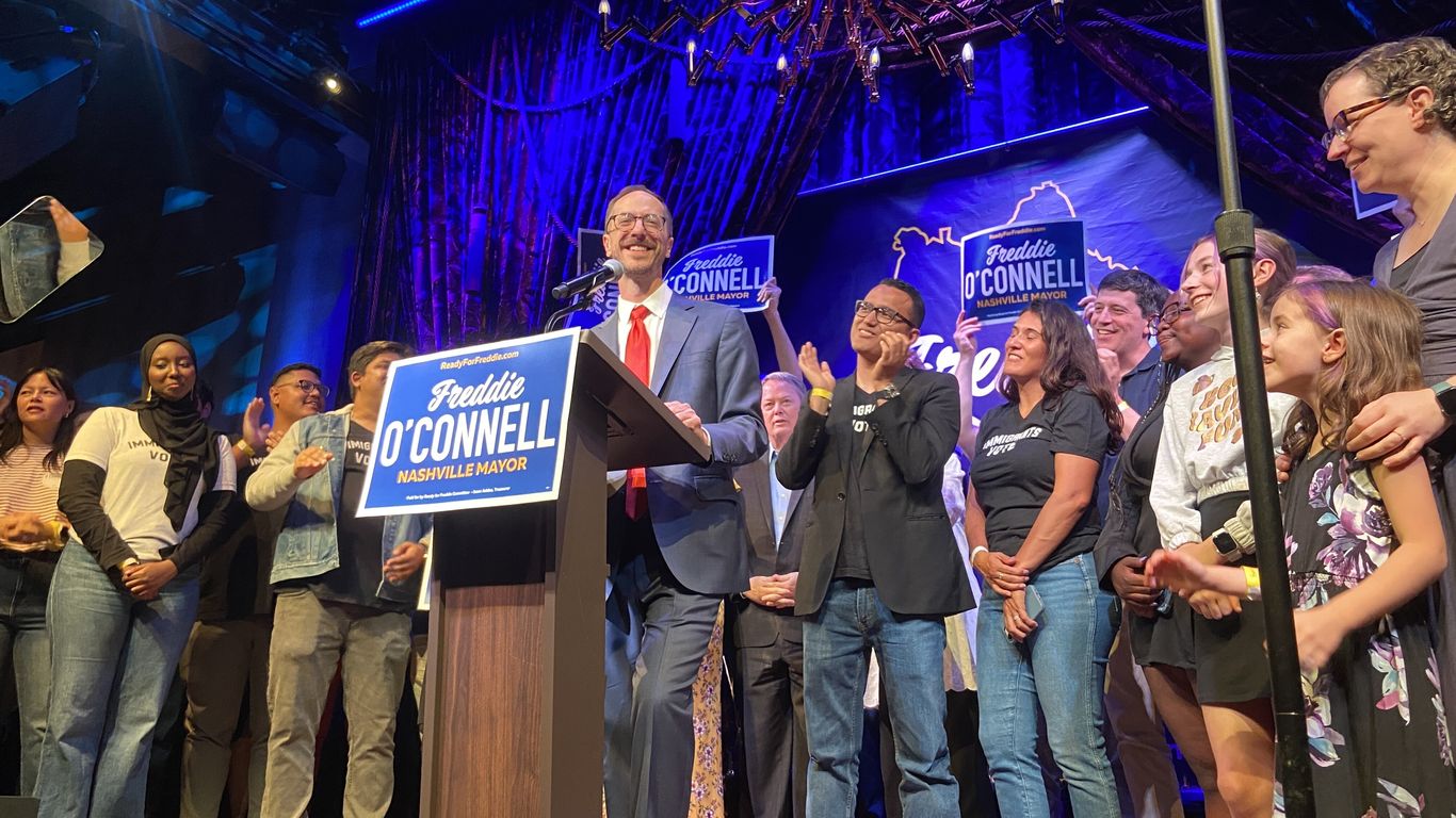 Power Poll picks O'Connell to win Nashville mayor's race - Axios Nashville