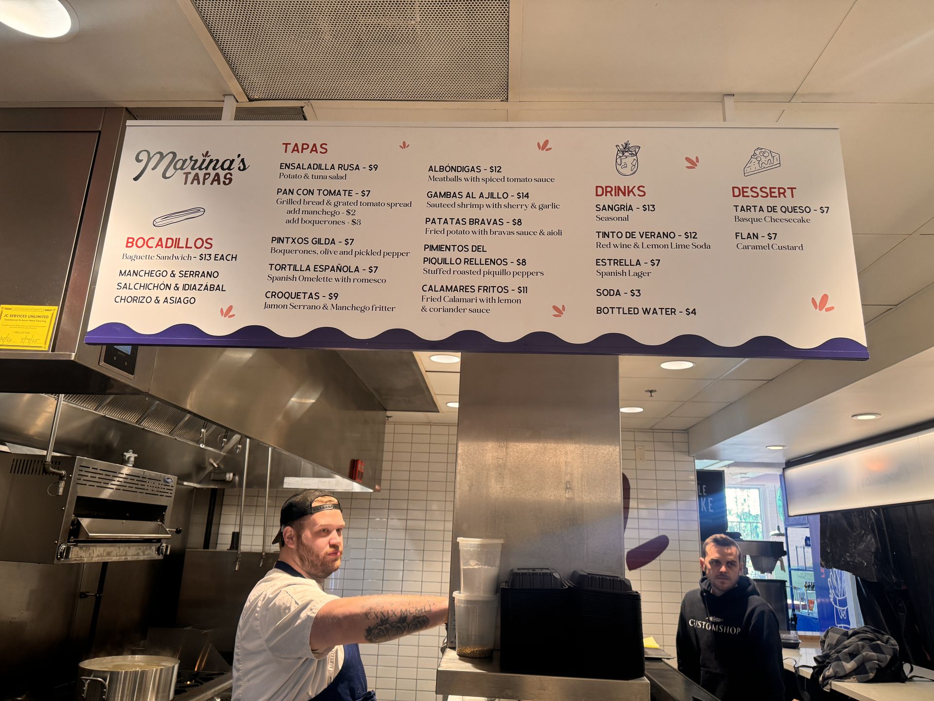 Spanish tapas food stall opens at Optimist Hall - Axios Charlotte