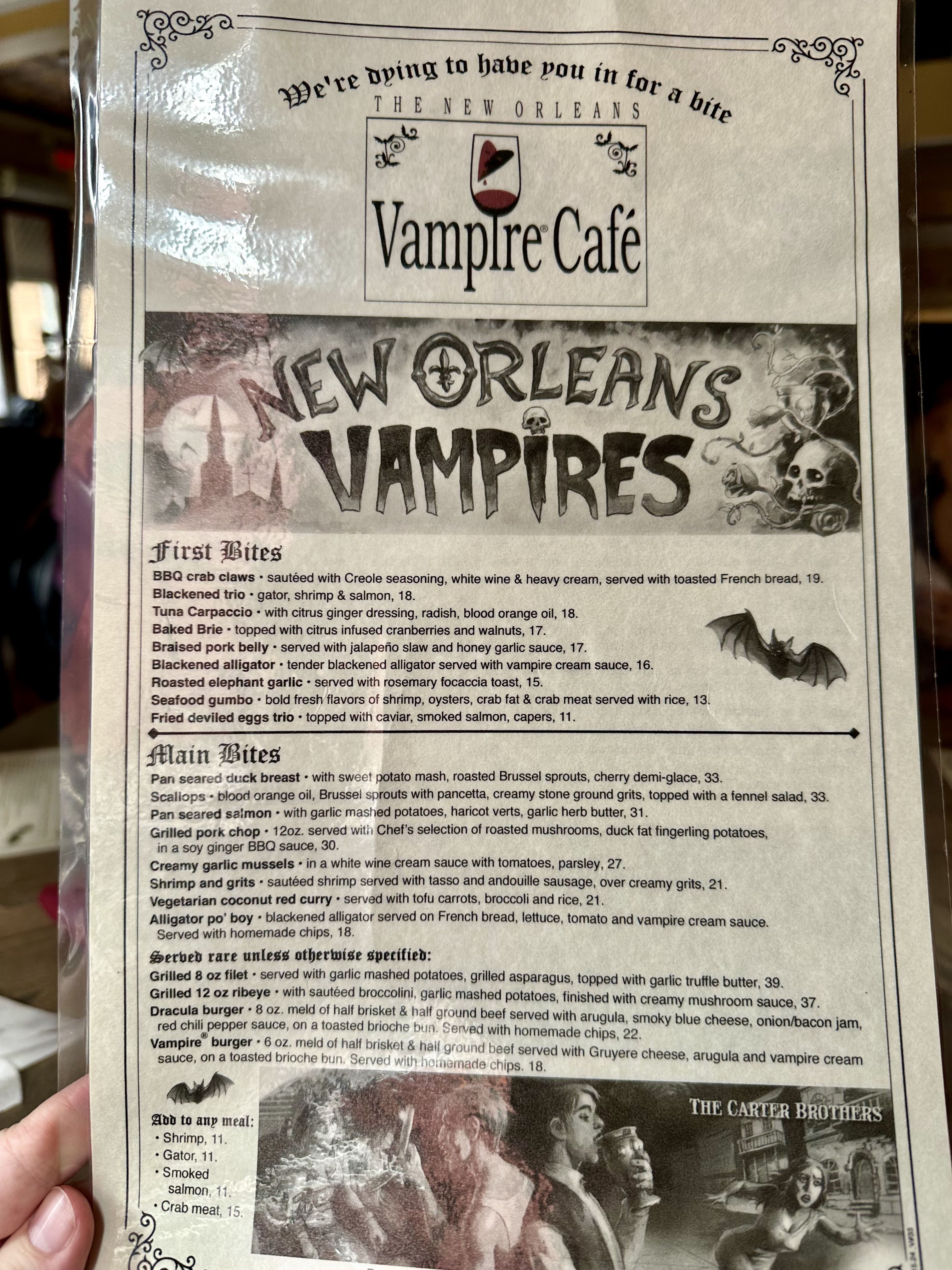 Vampire Café in New Orleans serves blood bag cocktails - Axios New Orleans