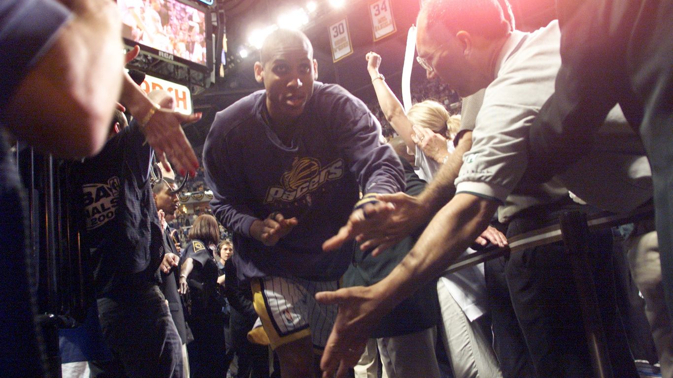 Old news: Y2K Pacers in the NBA Finals - Axios Indianapolis