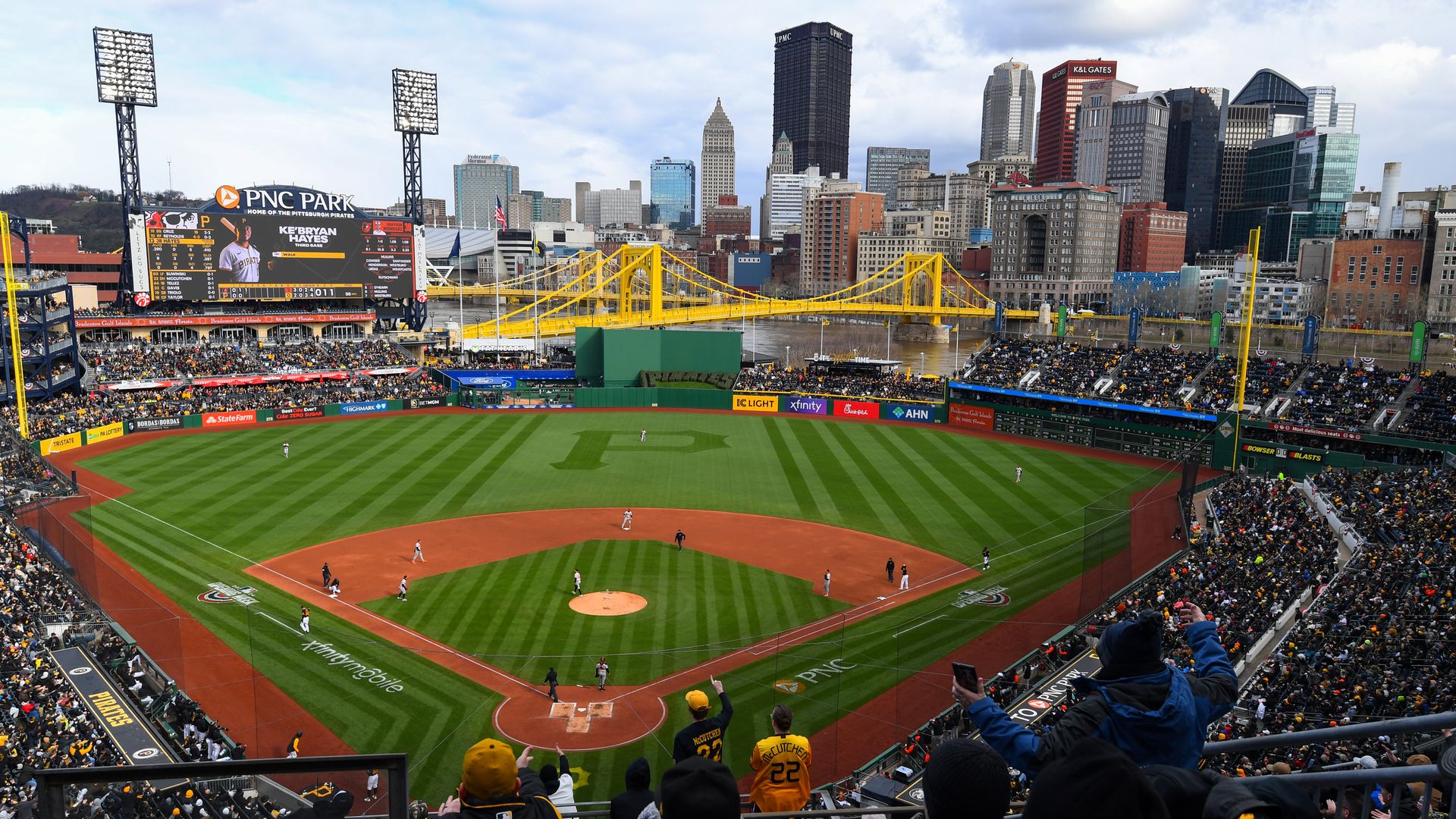 Pirates home opener hits PNC Park on Friday - Axios Pittsburgh