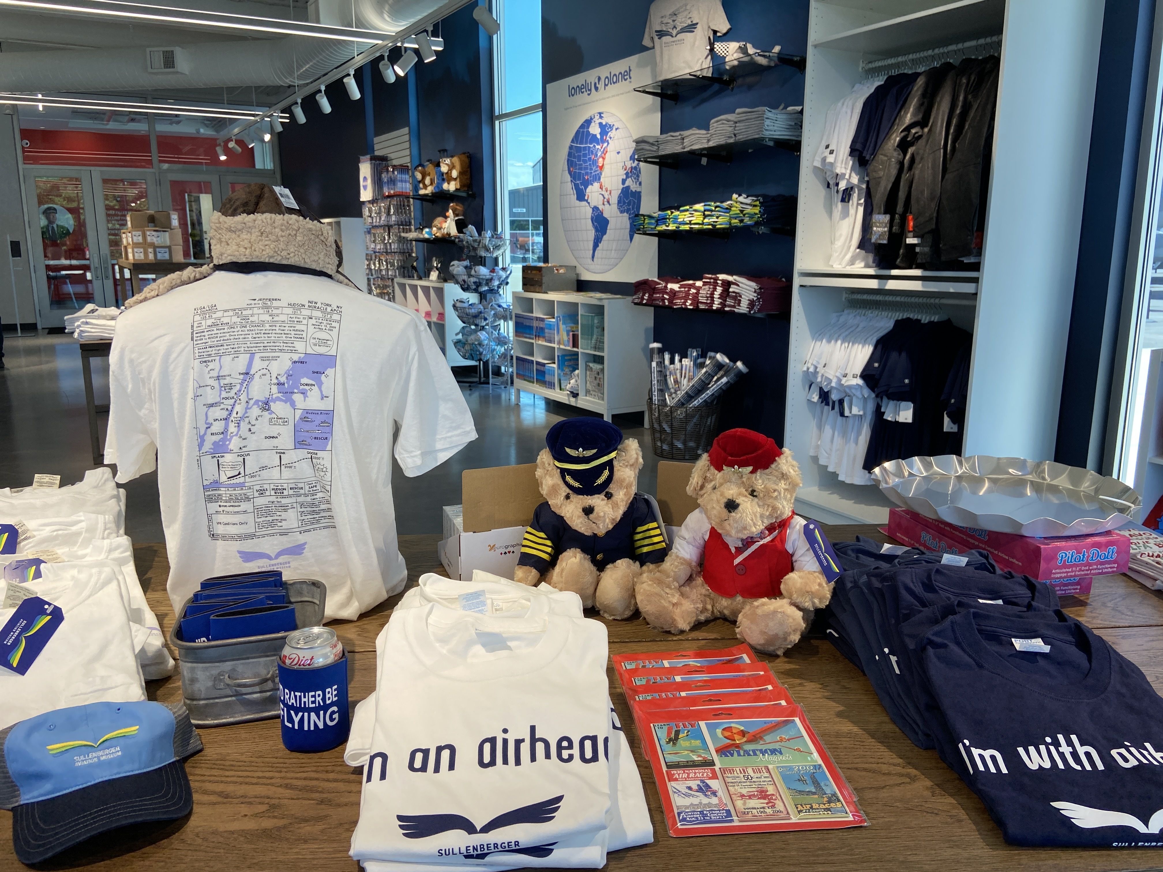 See inside Captain Sully museum in Charlotte - Axios Charlotte