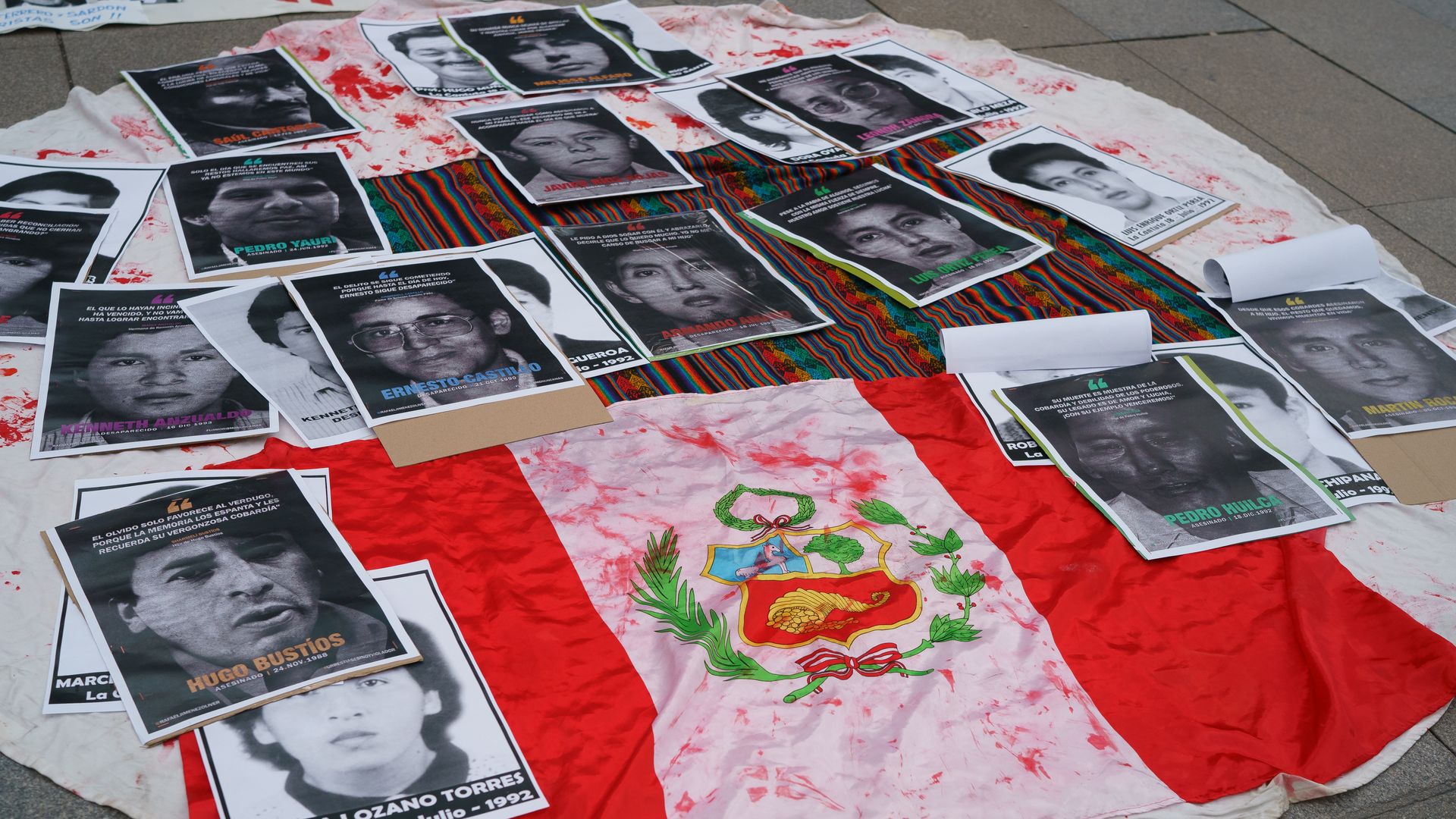 Peruvian crime victims reacts to statue of limitations approval