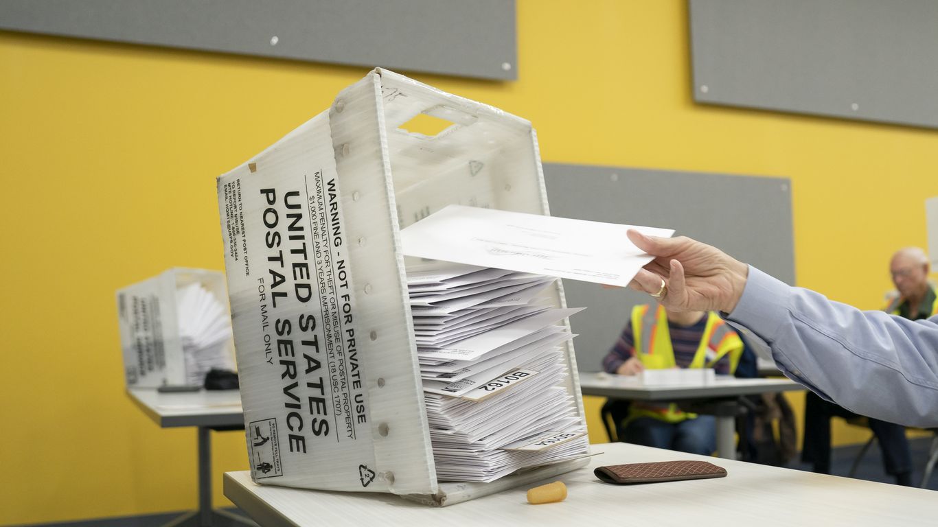 Half of registered voters say they will submit ballots early: Poll