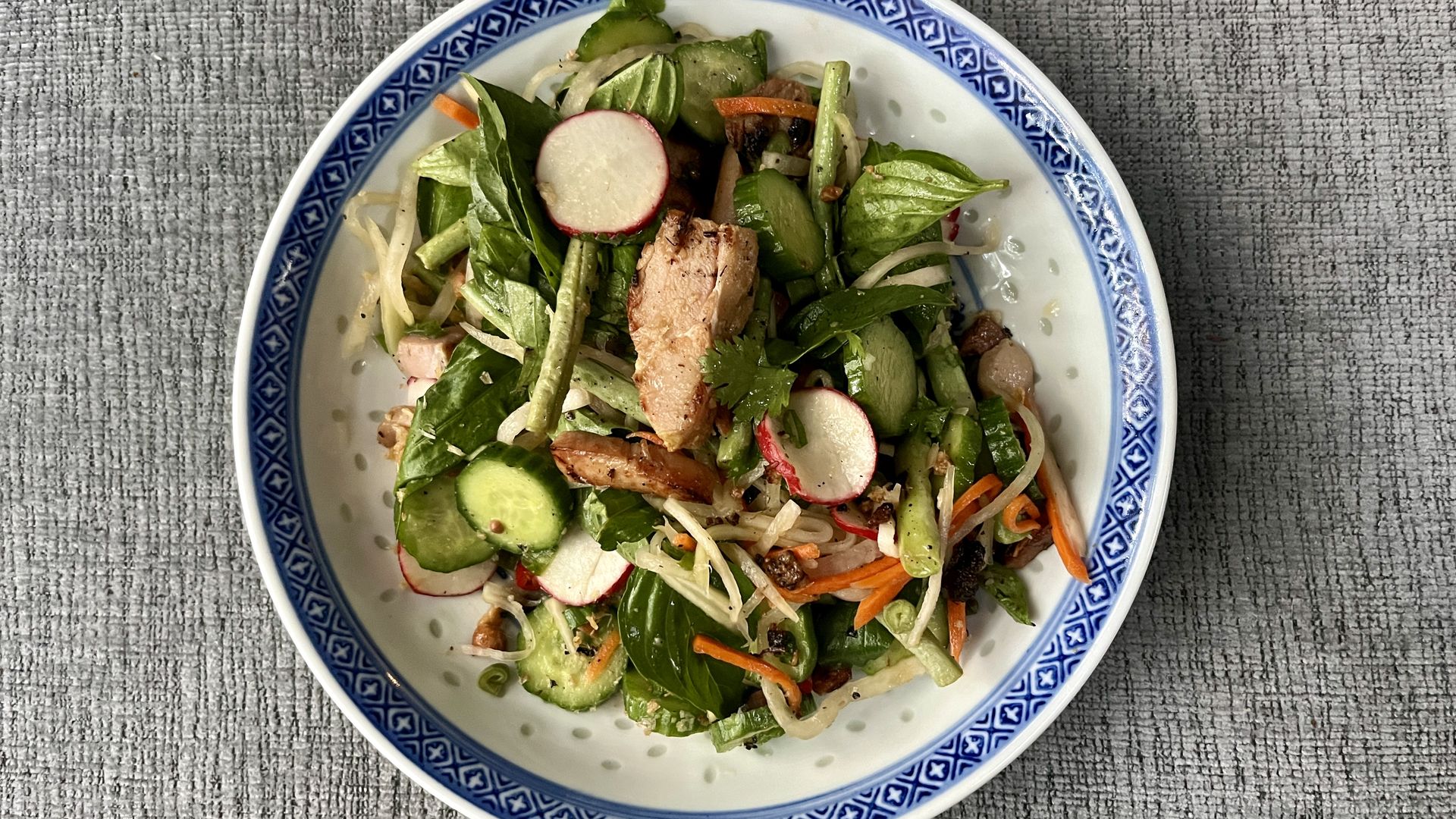 Ethan Lim of Hermosa shares chicken salad recipe - Axios Chicago