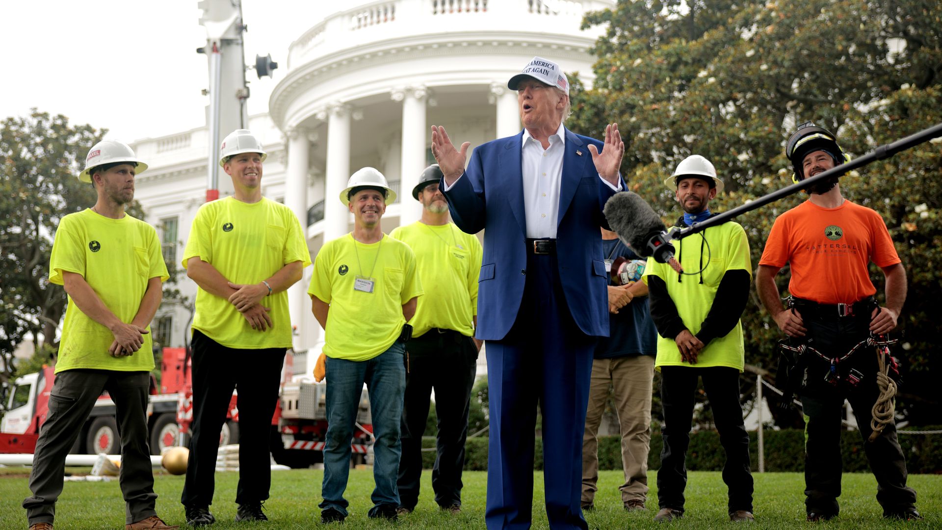 Timeline: Trump's renovations are not the first White House redo