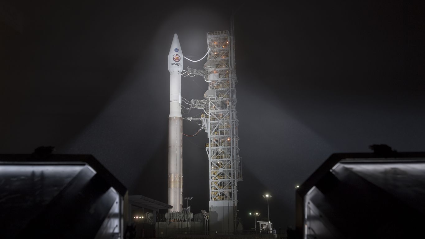NASA launches first-ever spacecraft to explore Mars' core