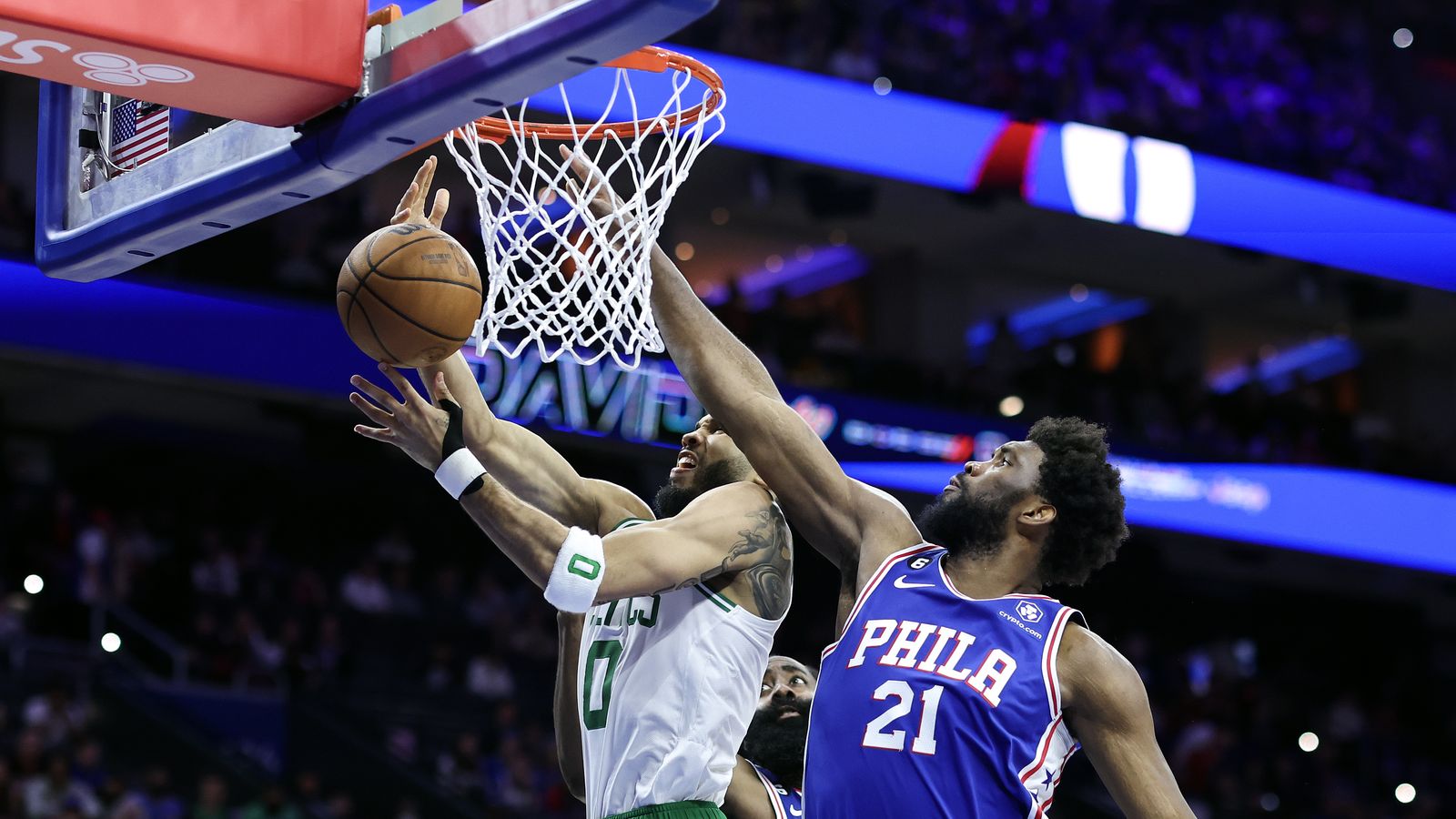 NBA playoffs revive old rivalry between Celtics and 76ers - Axios Boston