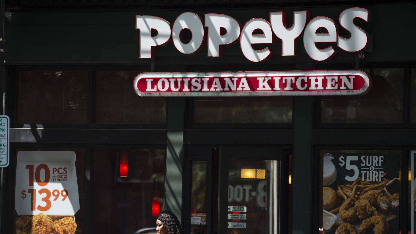 Popeyes takes aim at Chick-fil-A with Sunday return of its chicken sandwich
