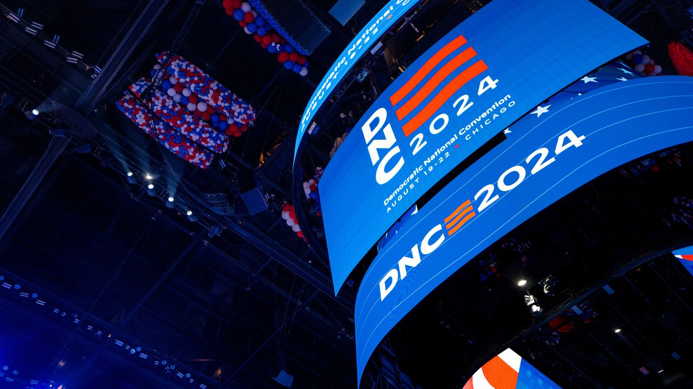 Obamas in the spotlight for night two of the DNC - Axios Chicago