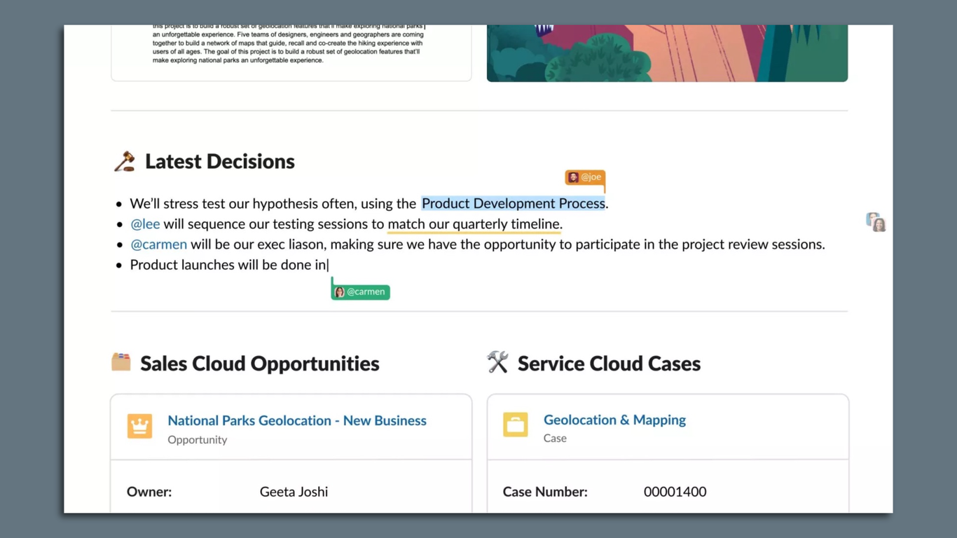 Slack gets a new canvas, thanks to Salesforce