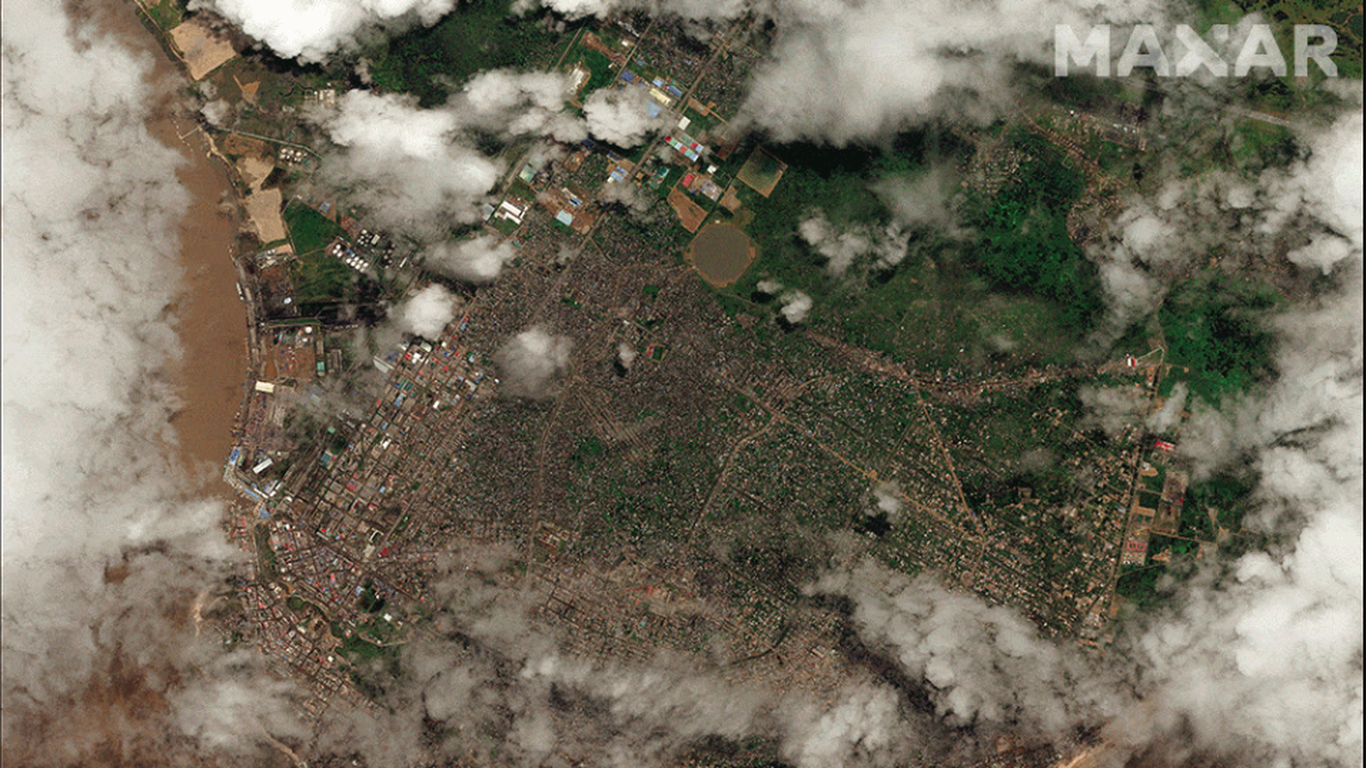 Before and after: The destruction left in the wake of Cyclone Idai