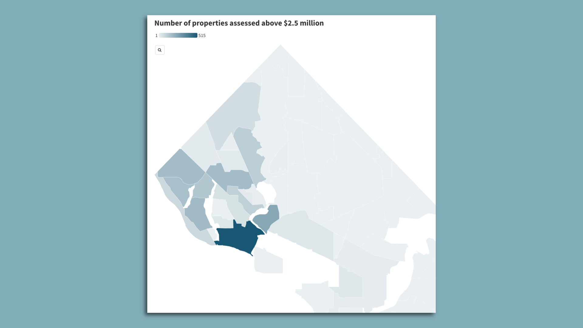 DC neighborhoods that will contribute most to new "mansion tax" - Axios ...