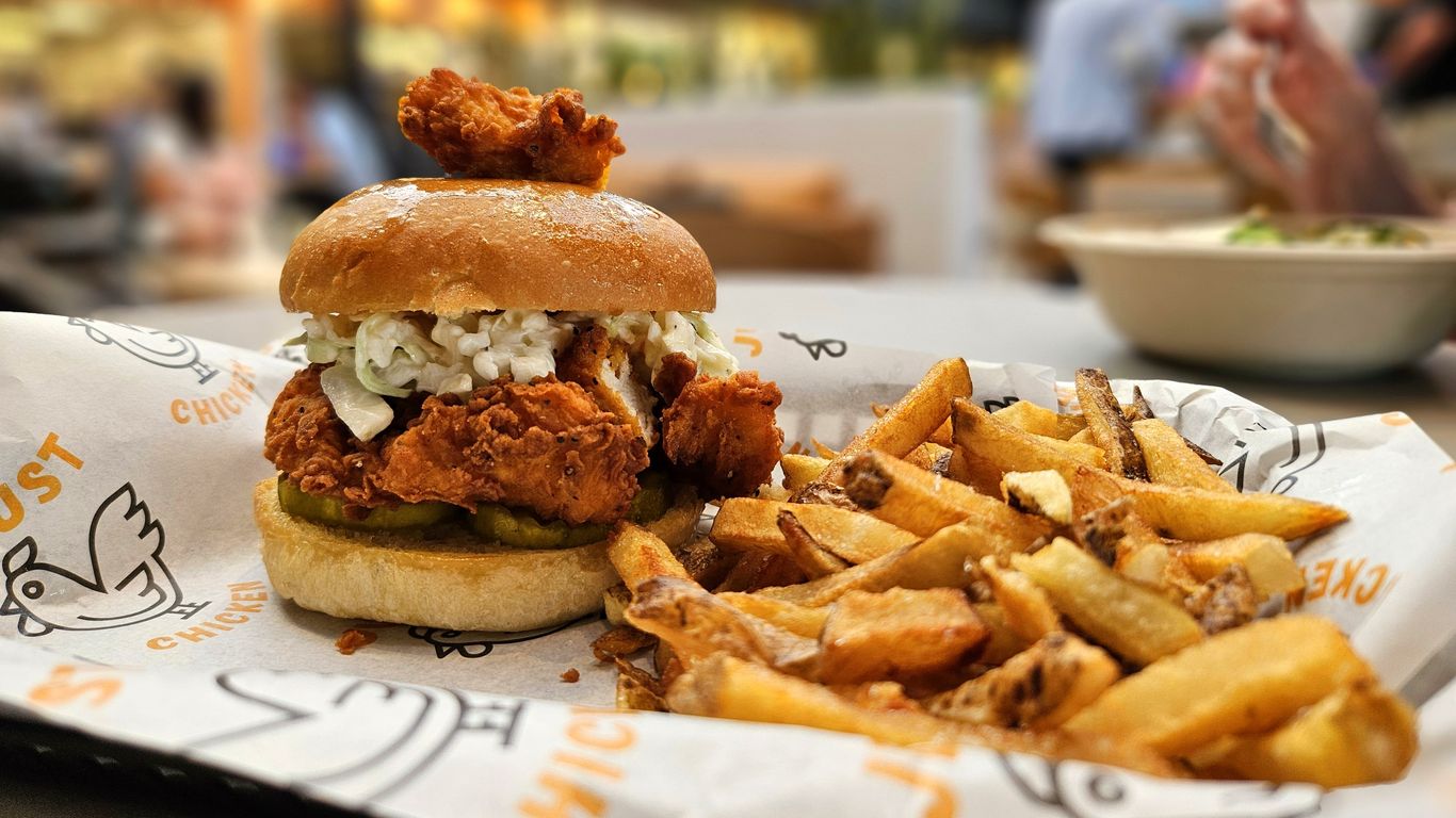 Review: Just Chicken may just be the best chicken sandwich in Columbus - Axios Columbus