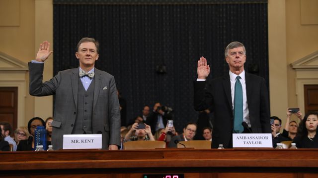 Recap: Bill Taylor and George Kent testify in House's first public ...