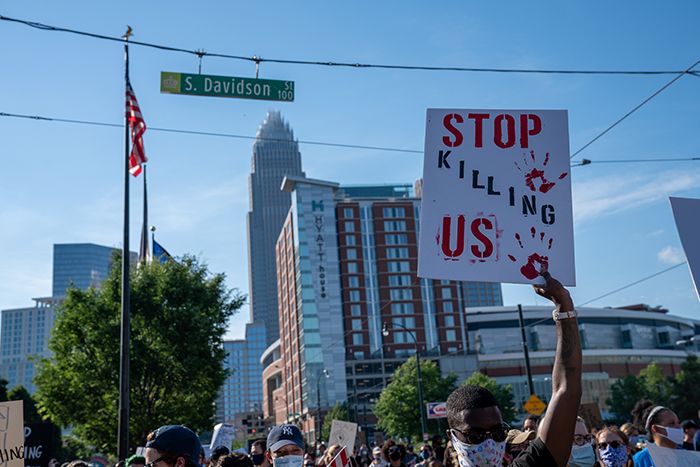 Started as peaceful and organized, a night of Charlotte protests takes ...