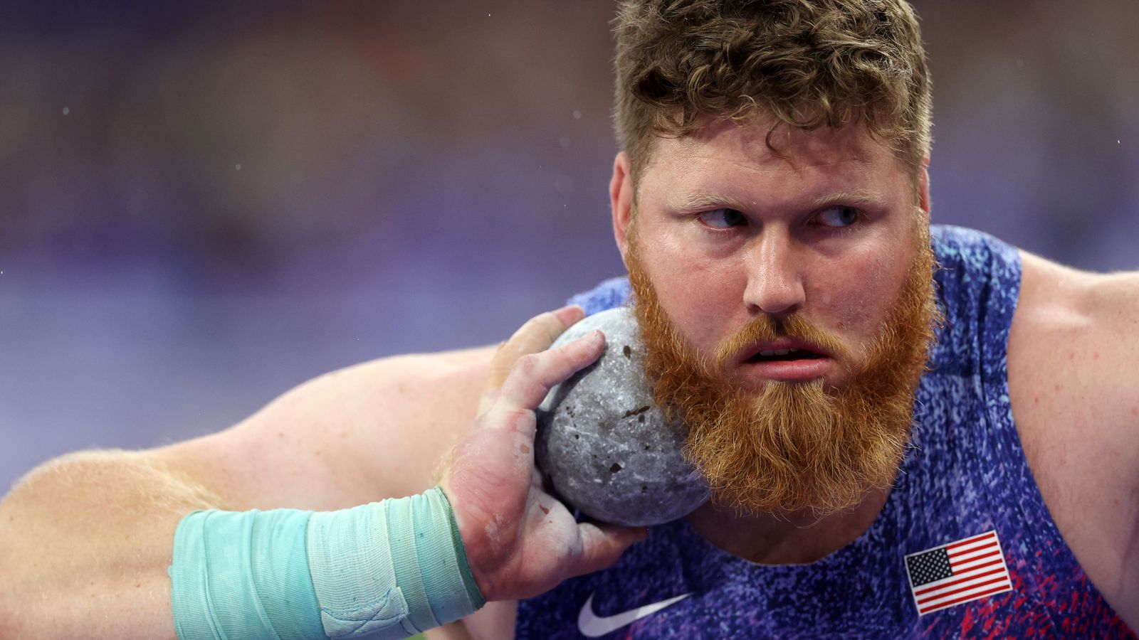 U.S. wins gold, silver in men's shot put